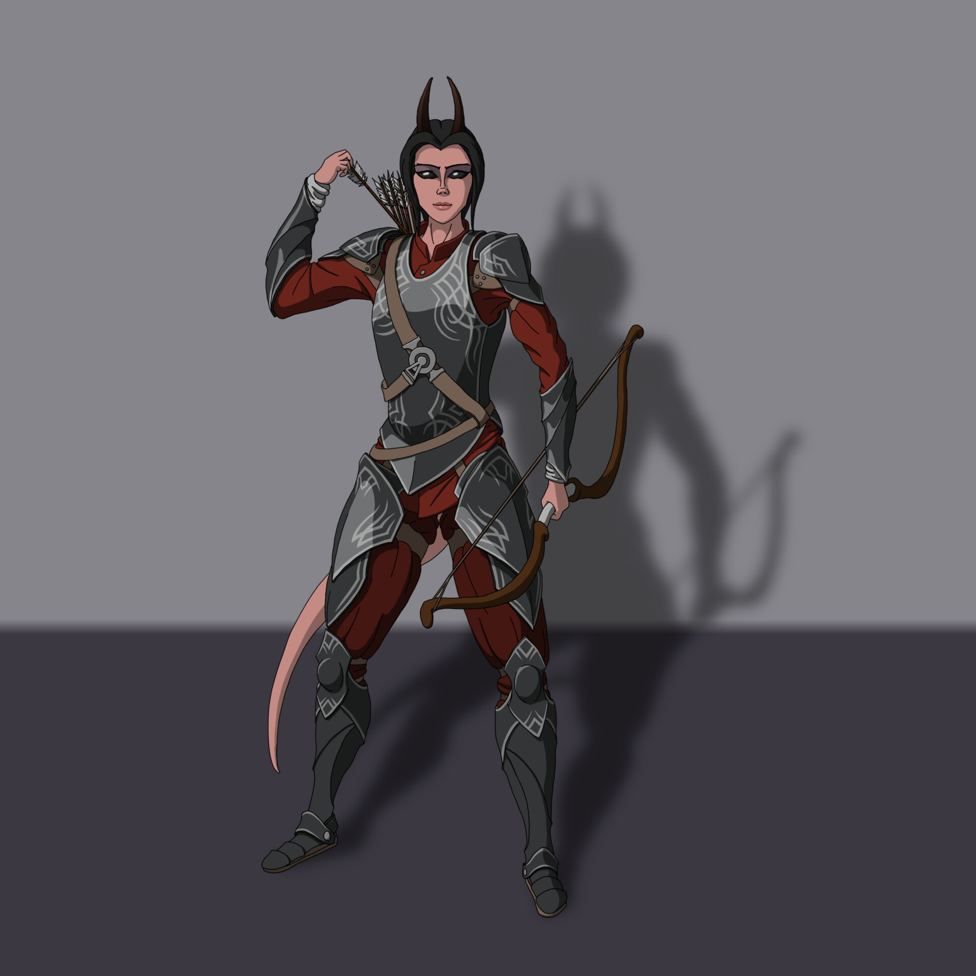 ArtStation - Tiefling ranger