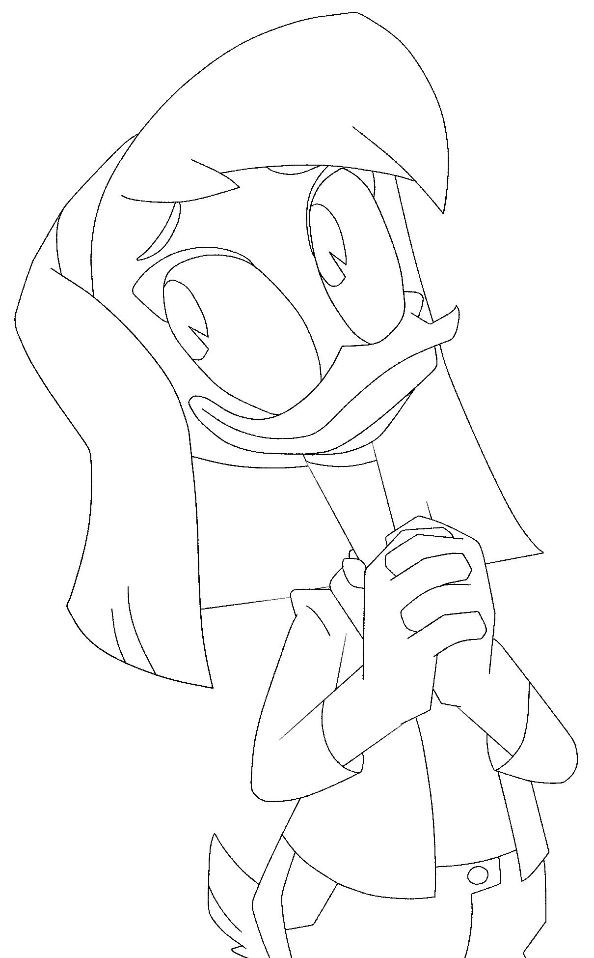 quack pack coloring pages