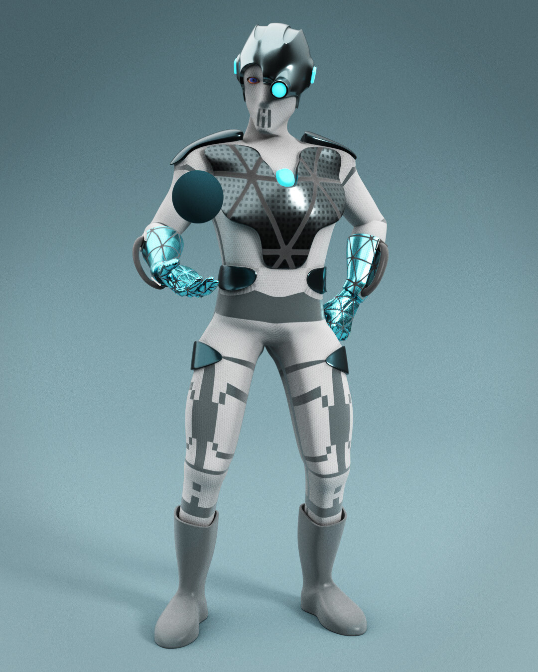 ArtStation - Mindspark, Hero of Telekinesis