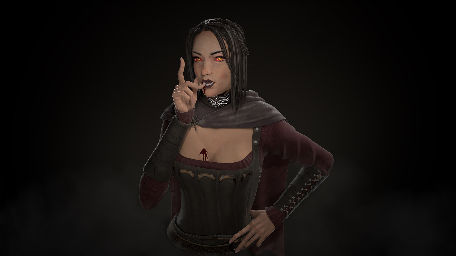 ArtStation - Serana fan art