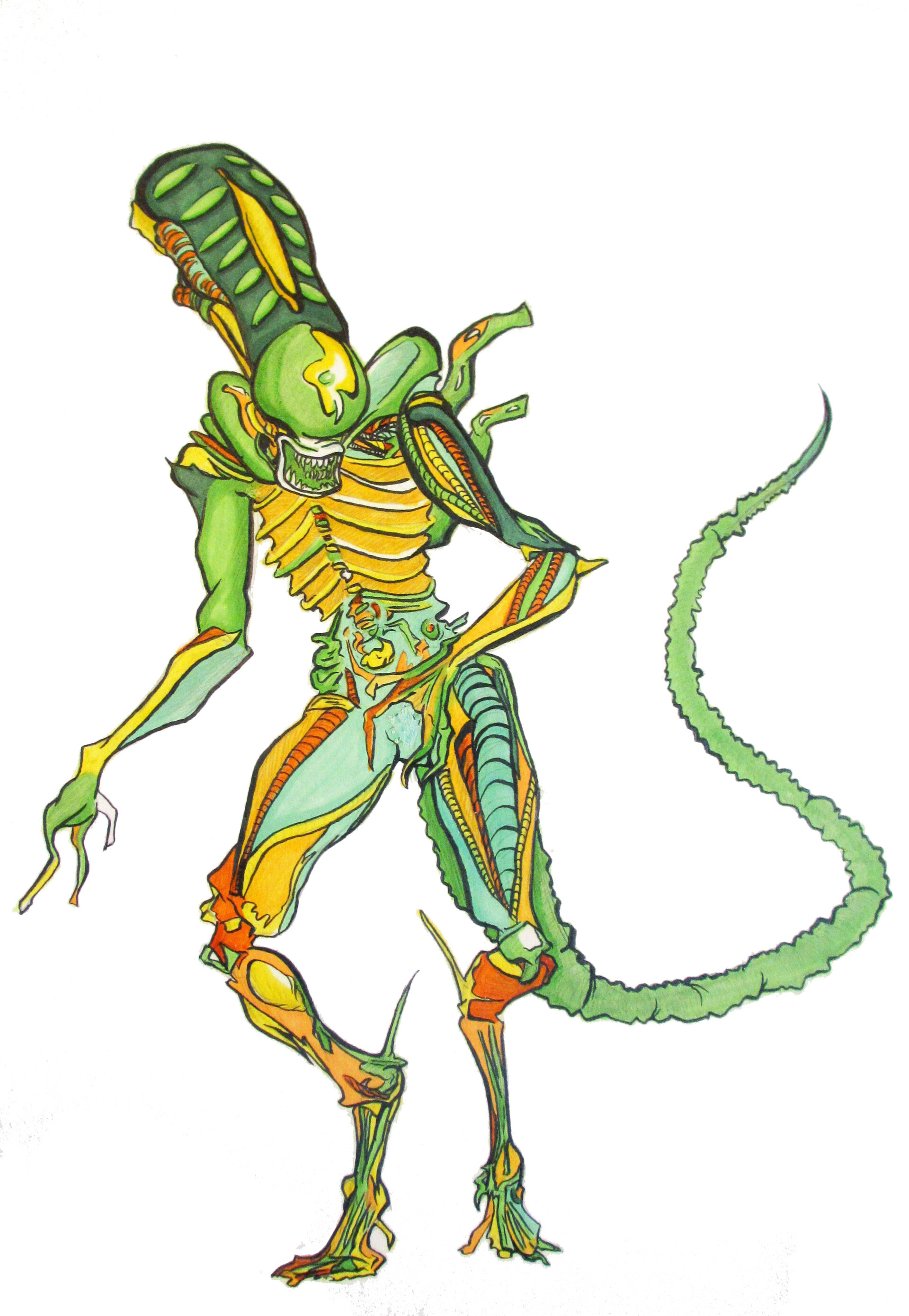 ArtStation - Alien Sketch