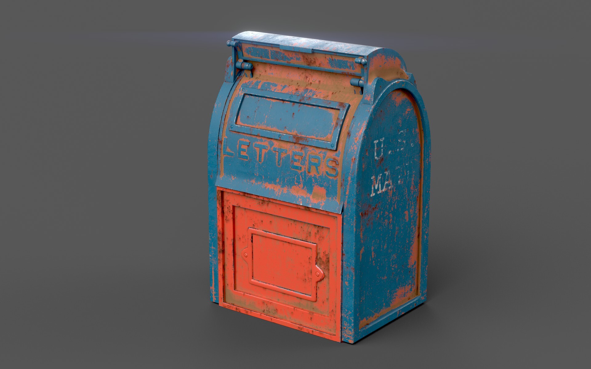 ArtStation - Mailbox (game ready)