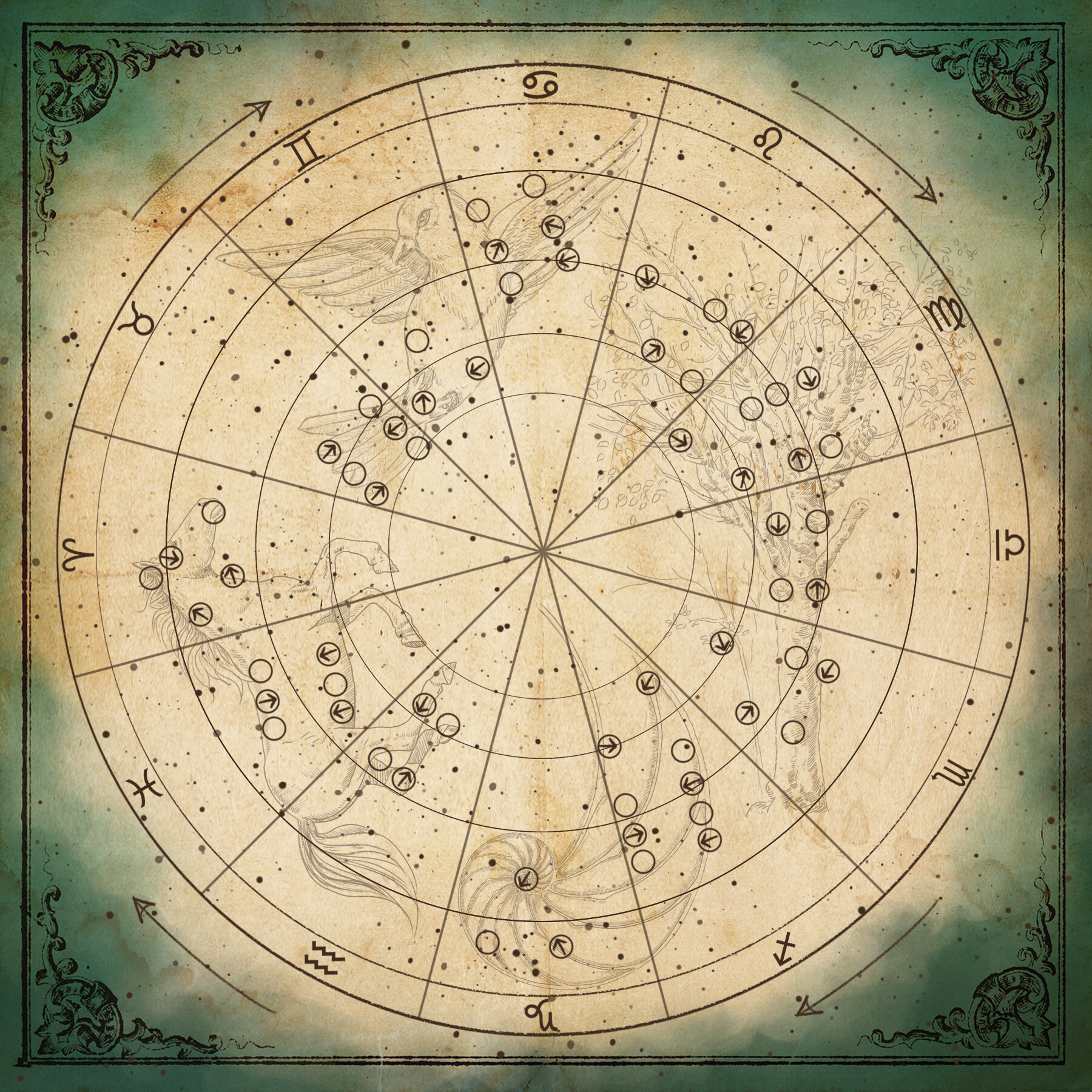ArtStation - Constellation Map