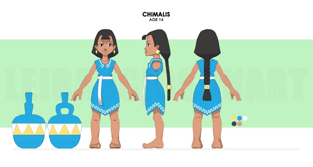ArtStation - Chimalis - Character Concept & 3D Model
