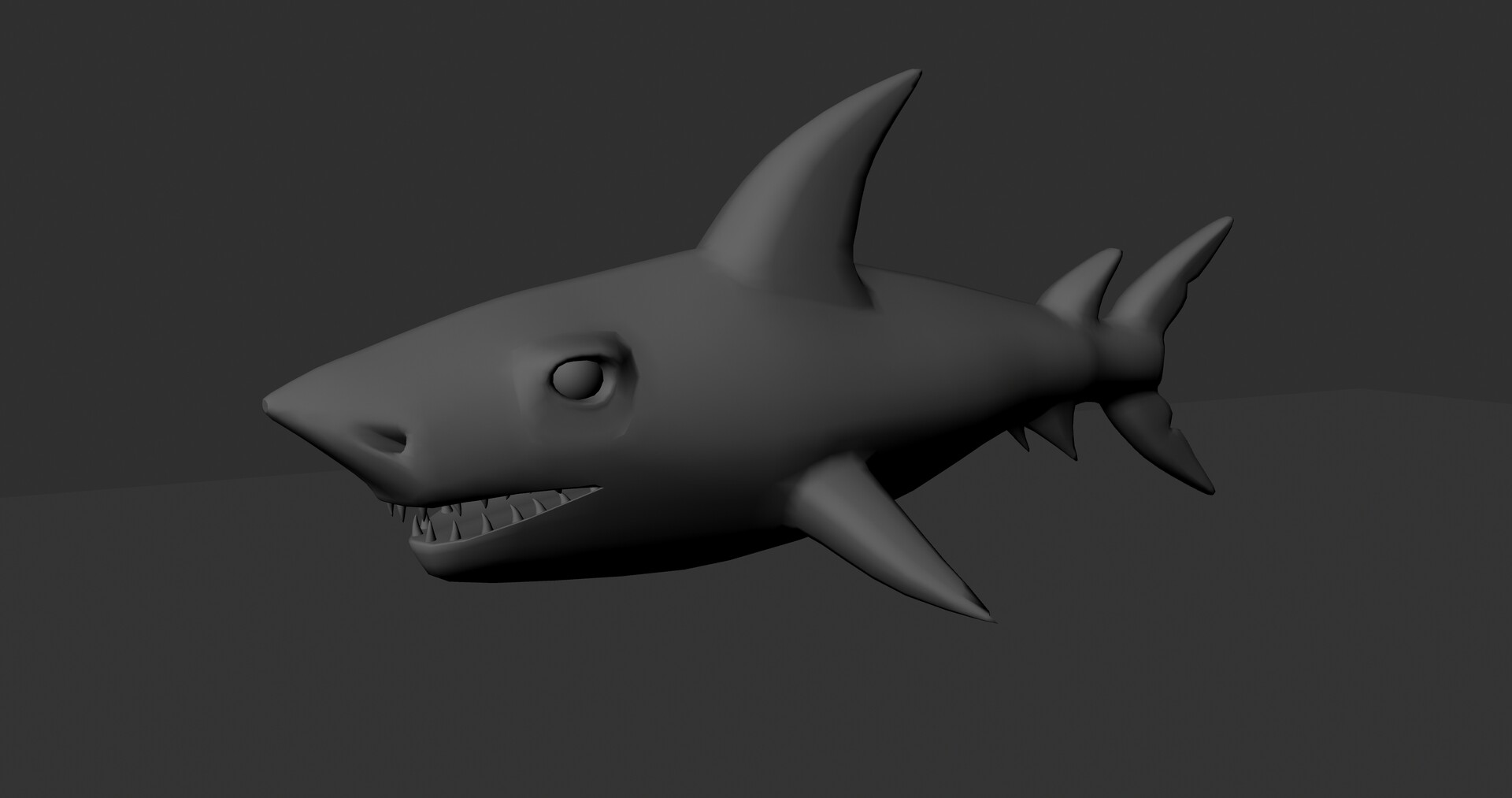 ArtStation - shark modelling