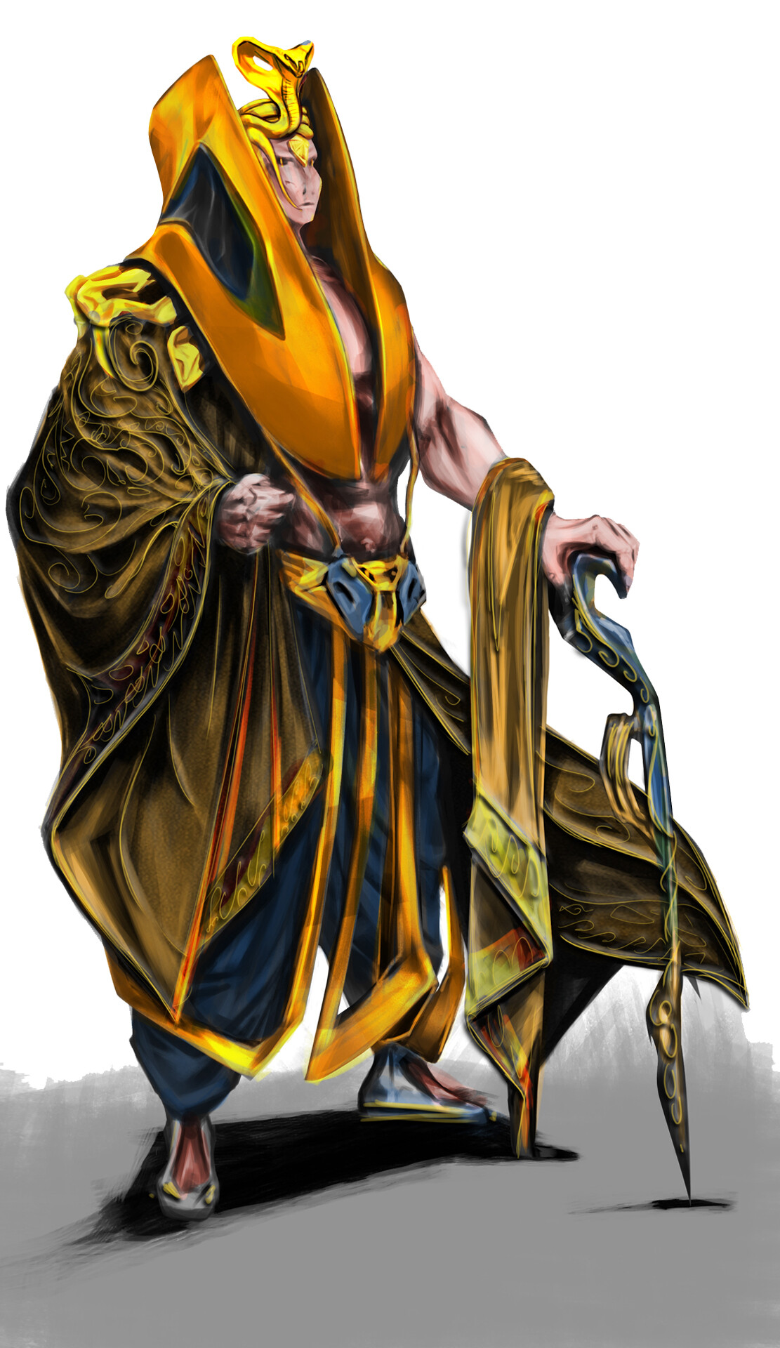 ArtStation - Antagonist- snake king