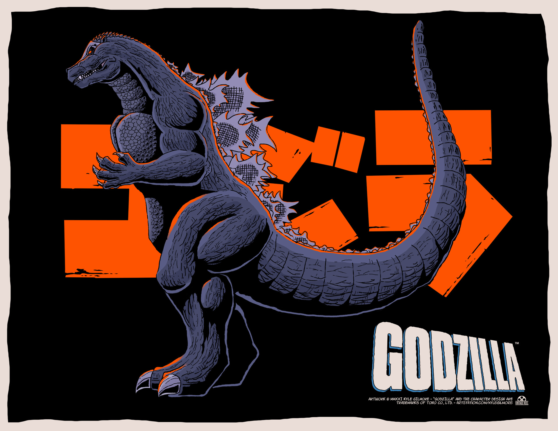 ArtStation - Gil-Goji Godzilla