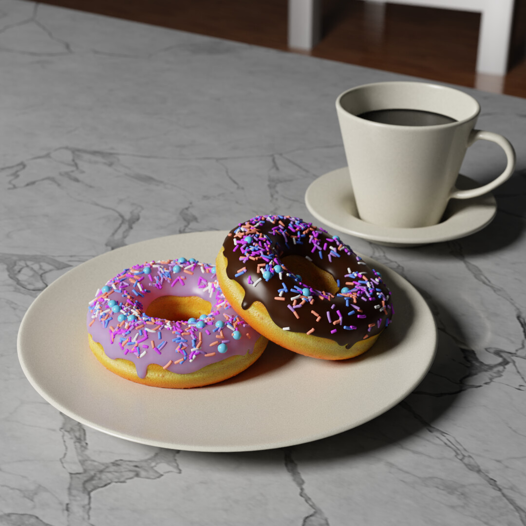 ArtStation - Blender Donut