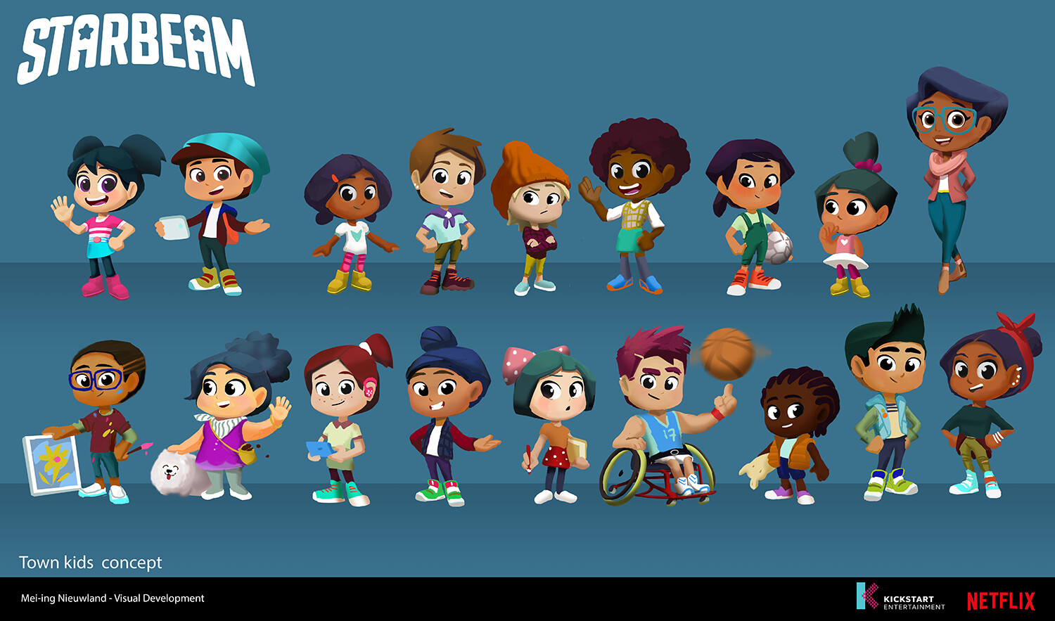 Ming85 - Starbeam visual development