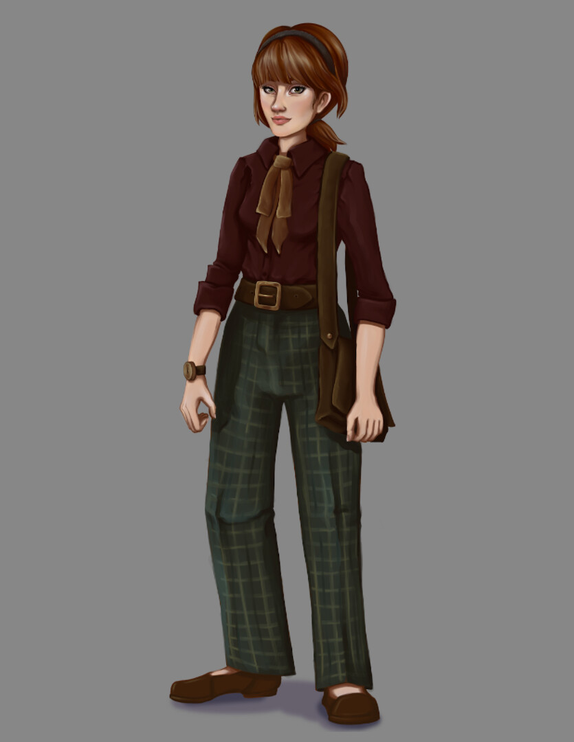 ArtStation - Game Protagonist Character Art