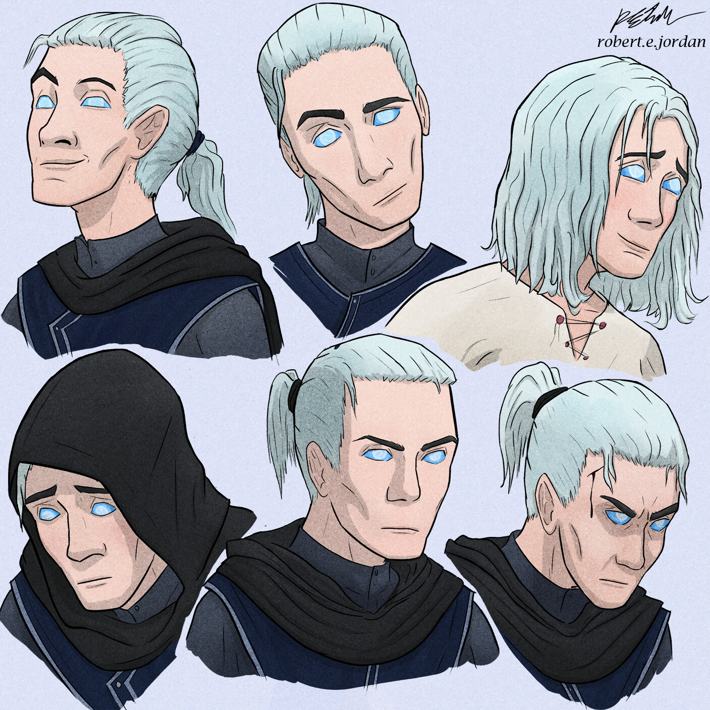 ArtStation - Character Headshots - DND OC