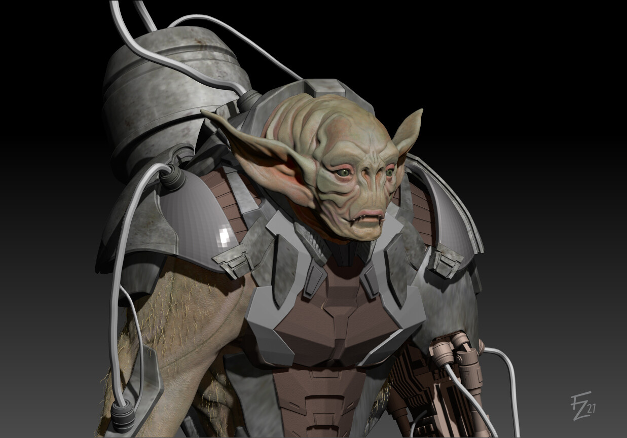 ArtStation - Sci-Fi Goblin