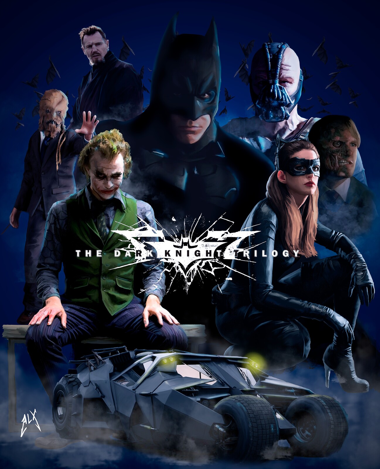 Alex Medina - Batman Dark Knight Trilogy