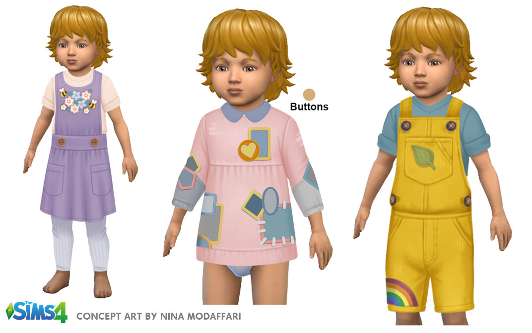 ArtStation - Sims 4 | Various Pack Artworks