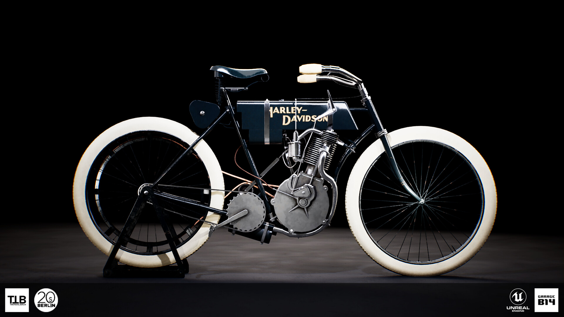 Garage B14 Production - 1920's Harley Davidson Board Track Racer