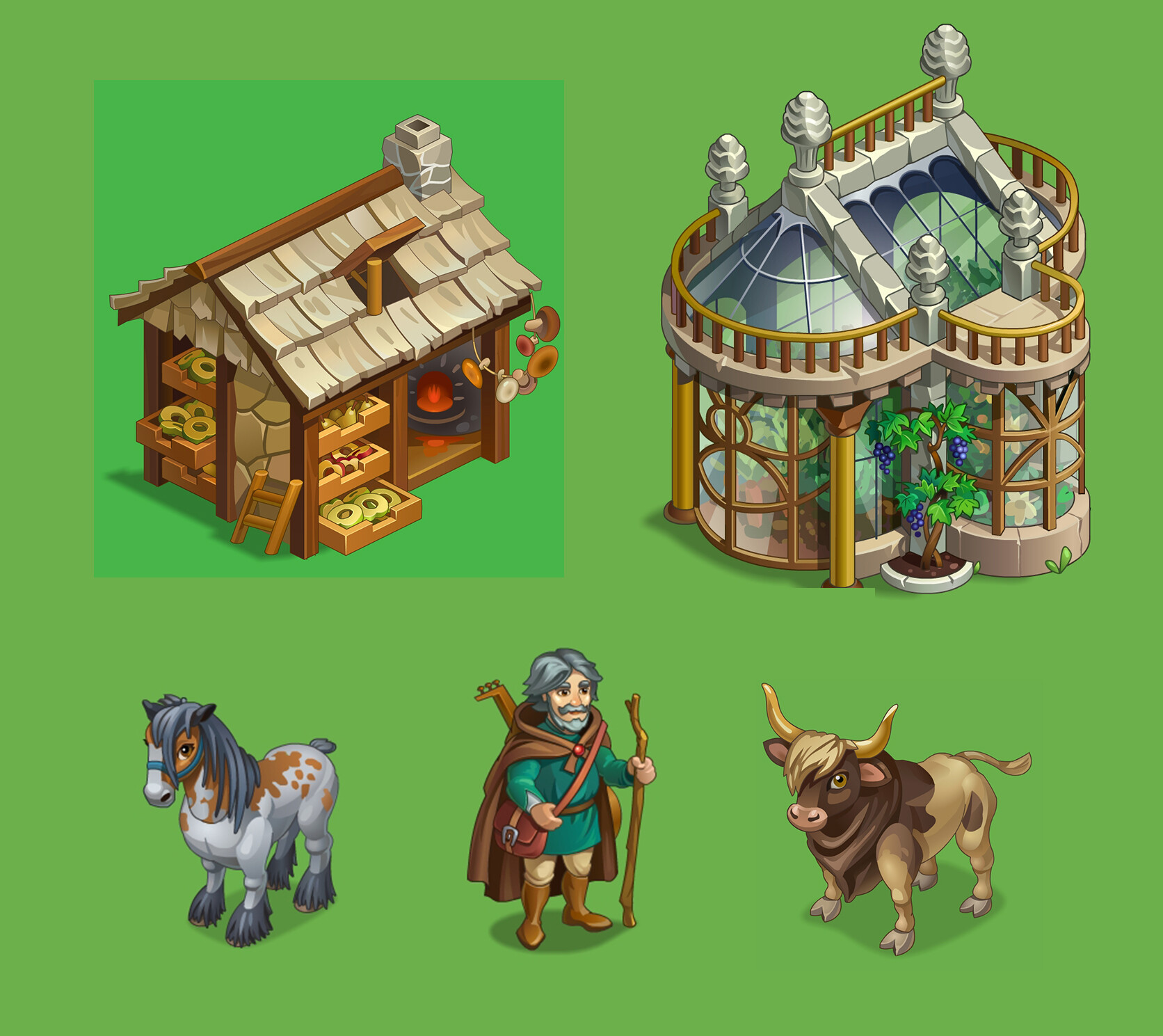 ArtStation - Isometric vector objects
