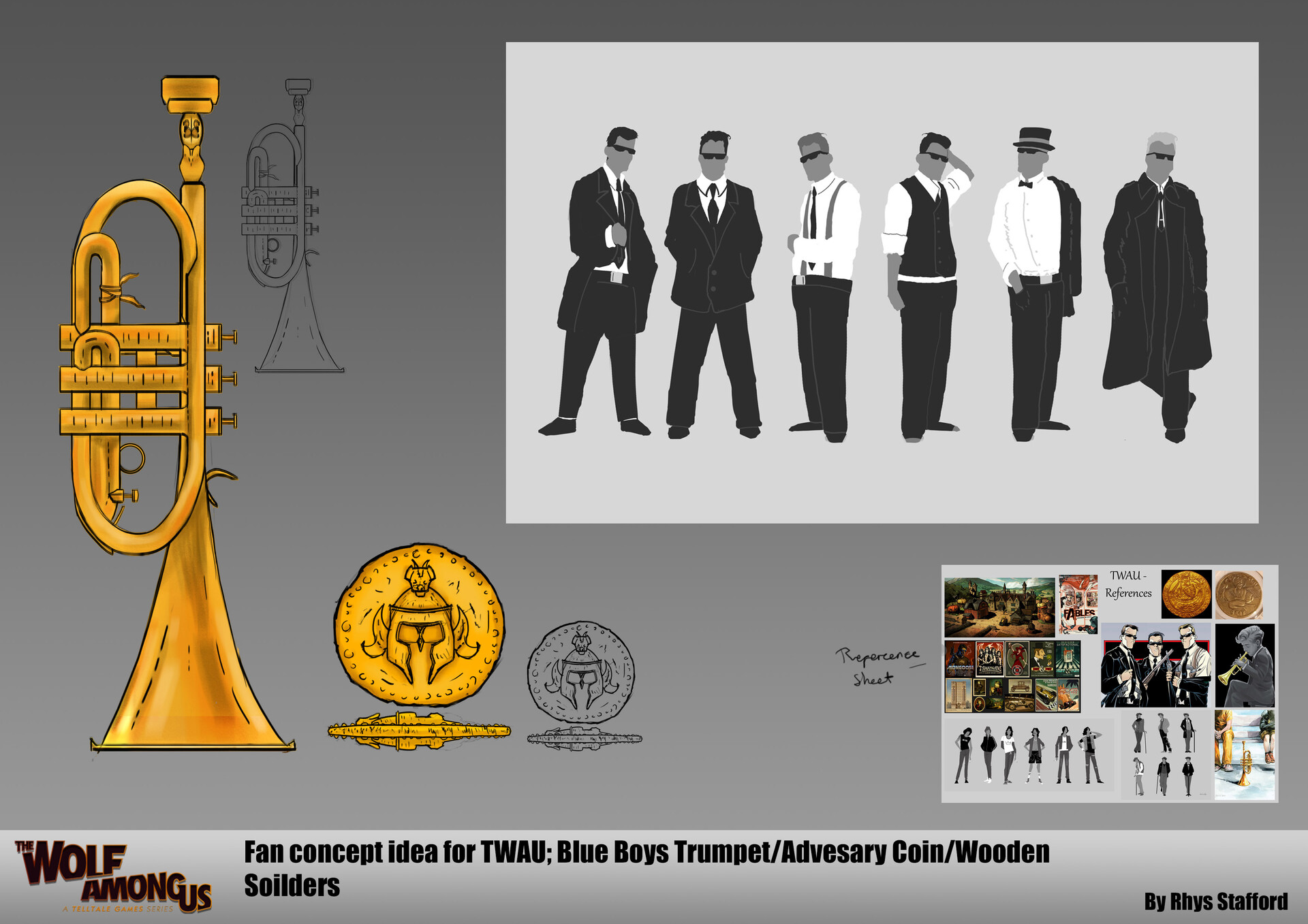 ArtStation - TWAU - Fan Concept Idea