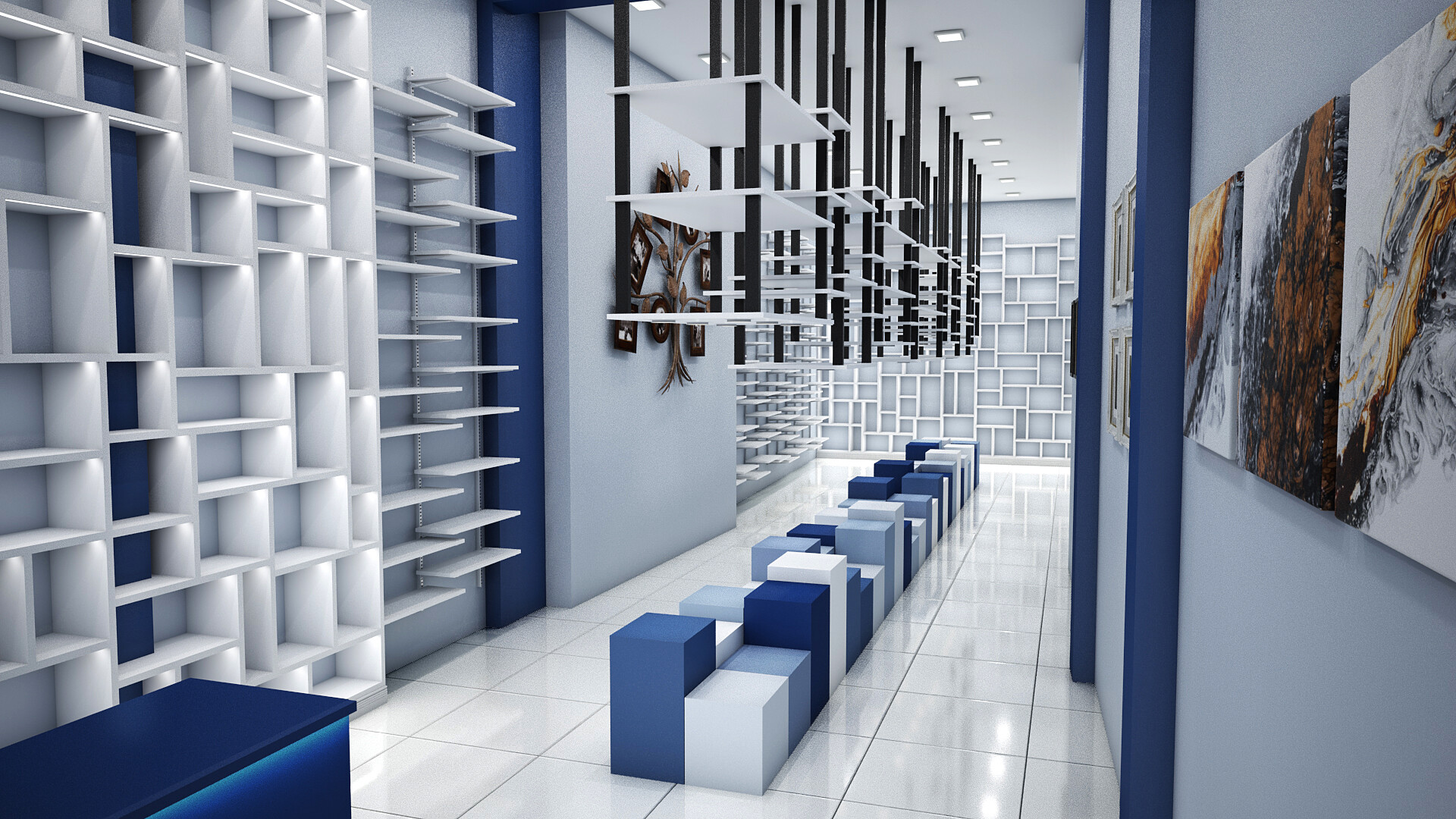 ArtStation - Gift Items Shop Design