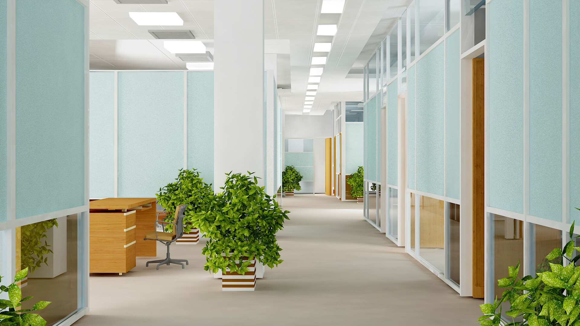 ArtStation - Office Room Design