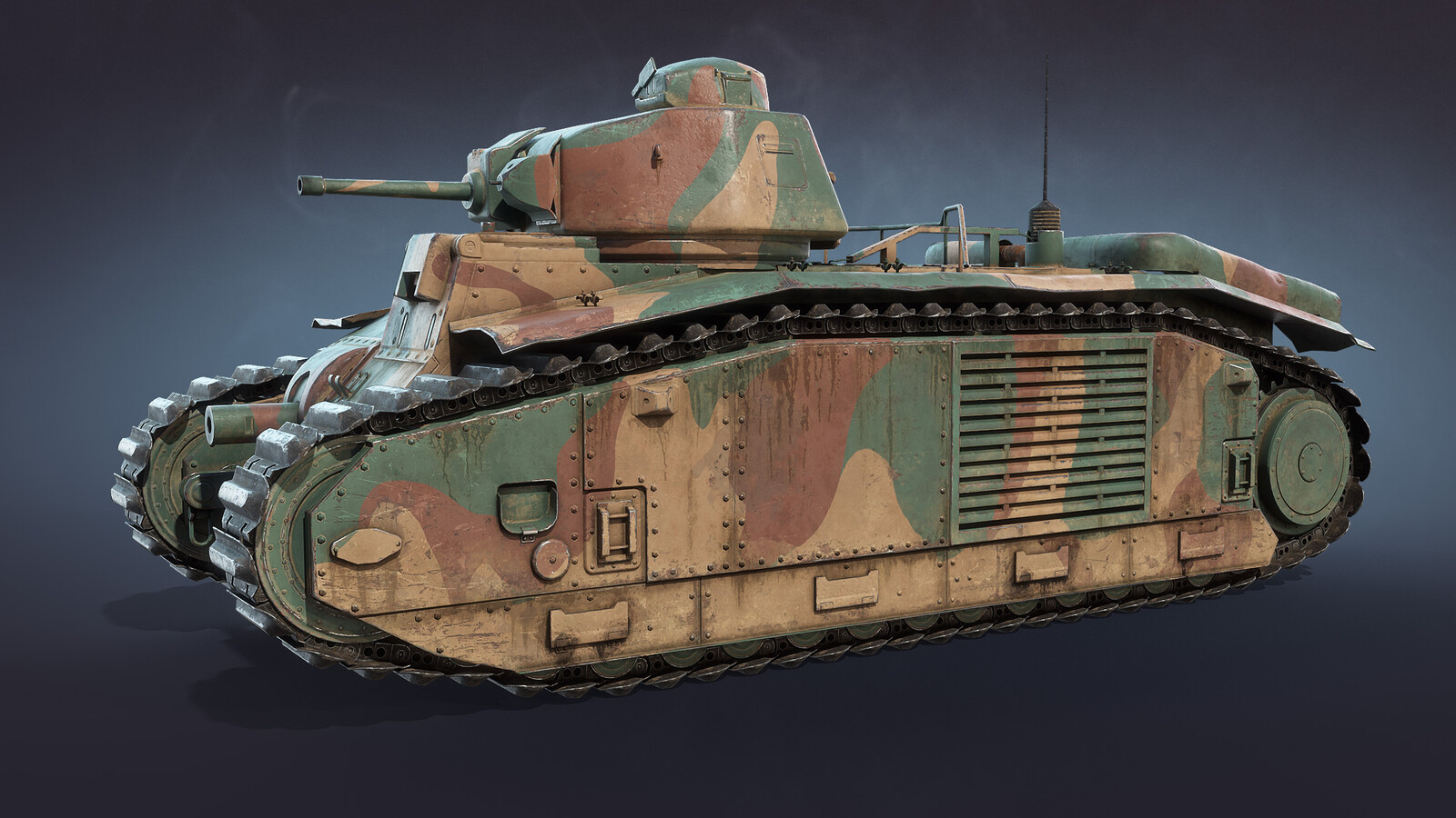 Serhii Ryzhkov - Char B1 Heavy Tank