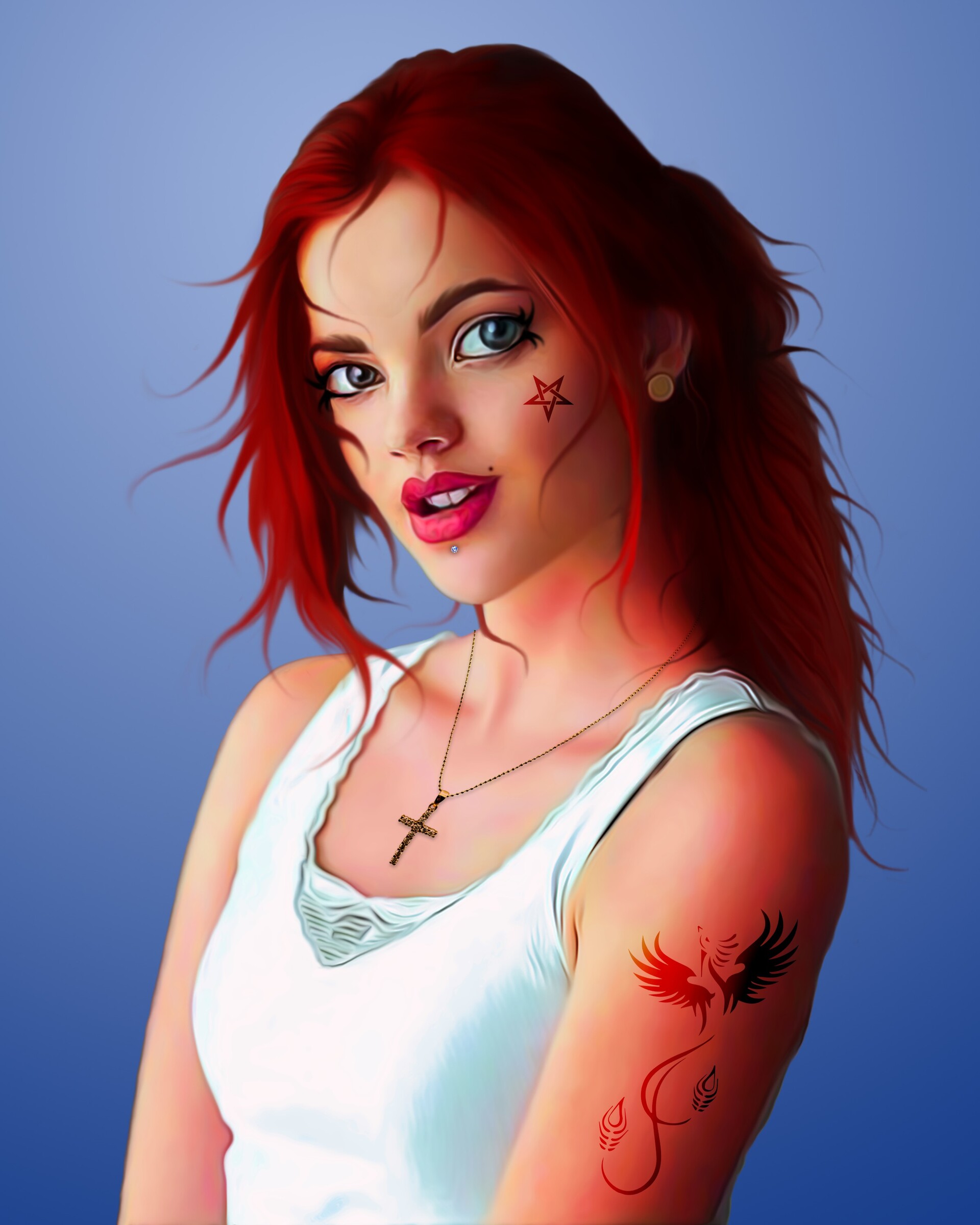 ArtStation - Cartoon Girl 2