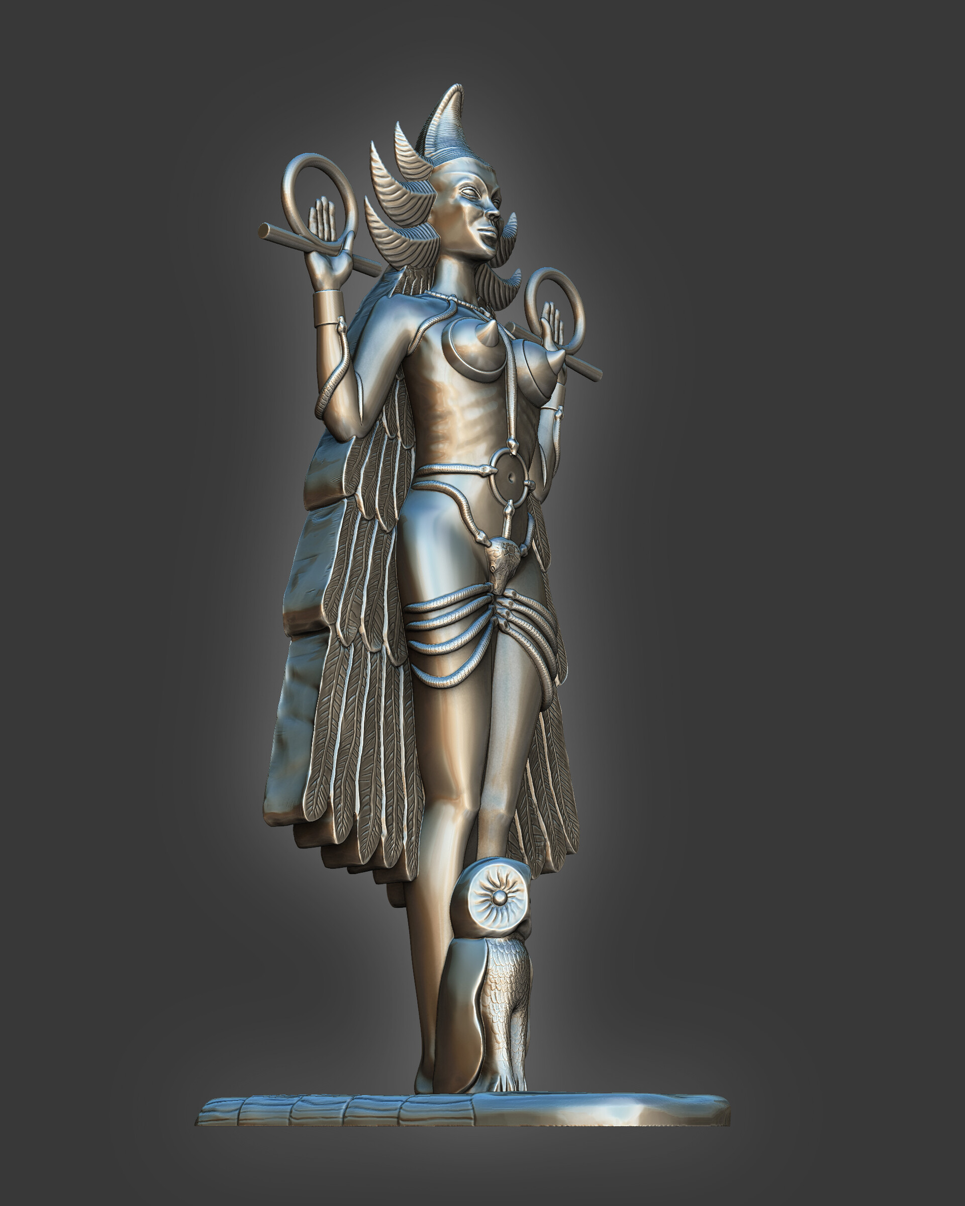 Yuwan Chamika - Statue Of Goddess Ishtar