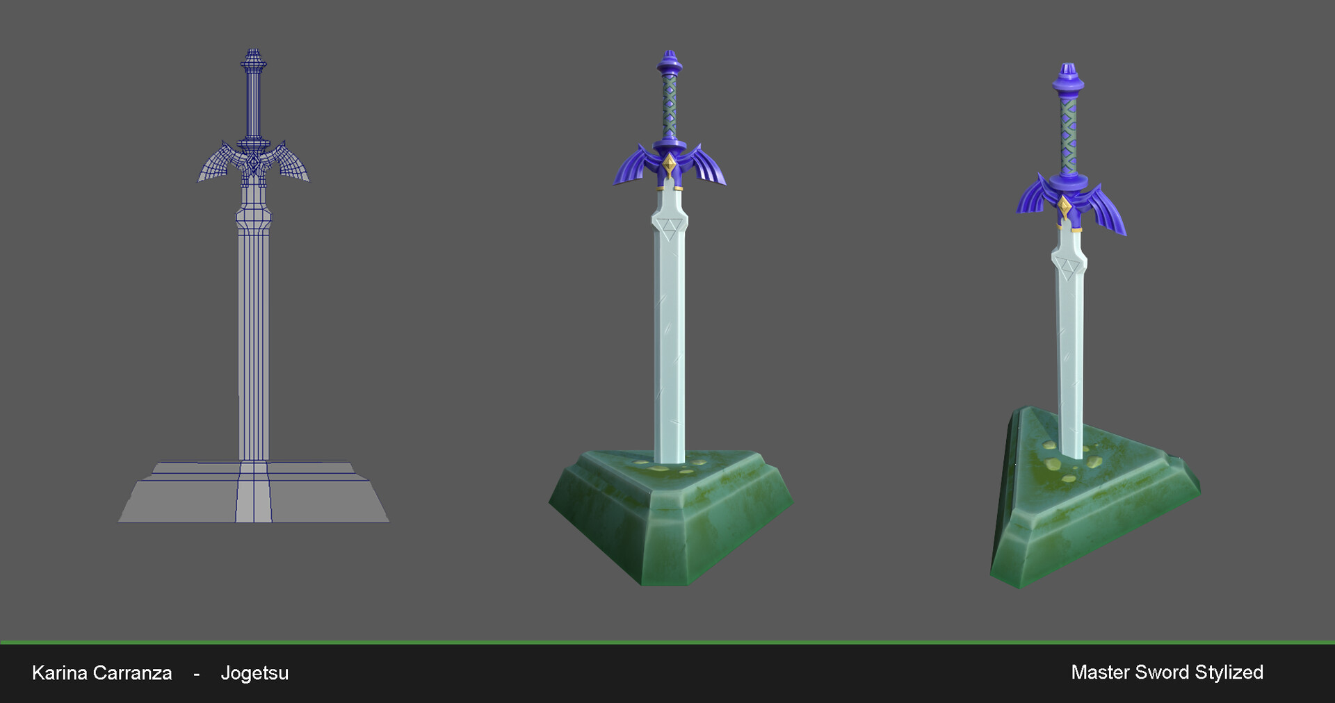 ArtStation - Master Sword Stylized