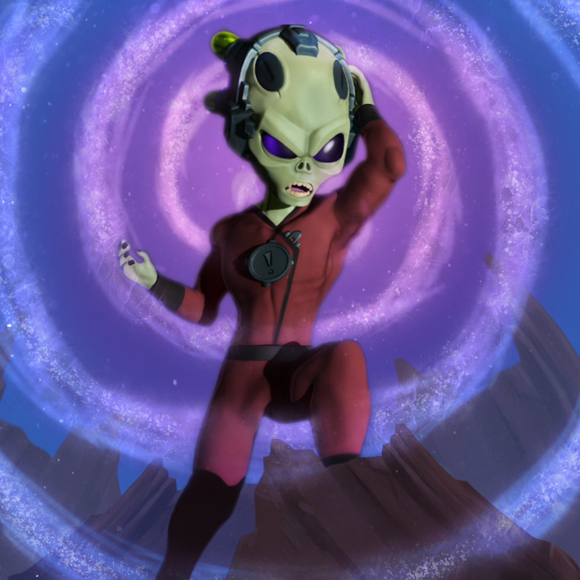 ArtStation - Keyforge's Mindwarper