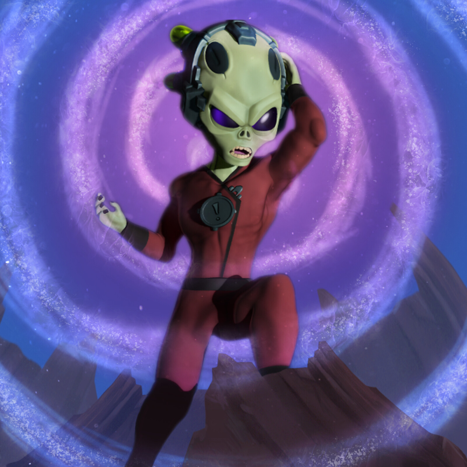 Gabriel Garibaldi - Keyforge's Mindwarper