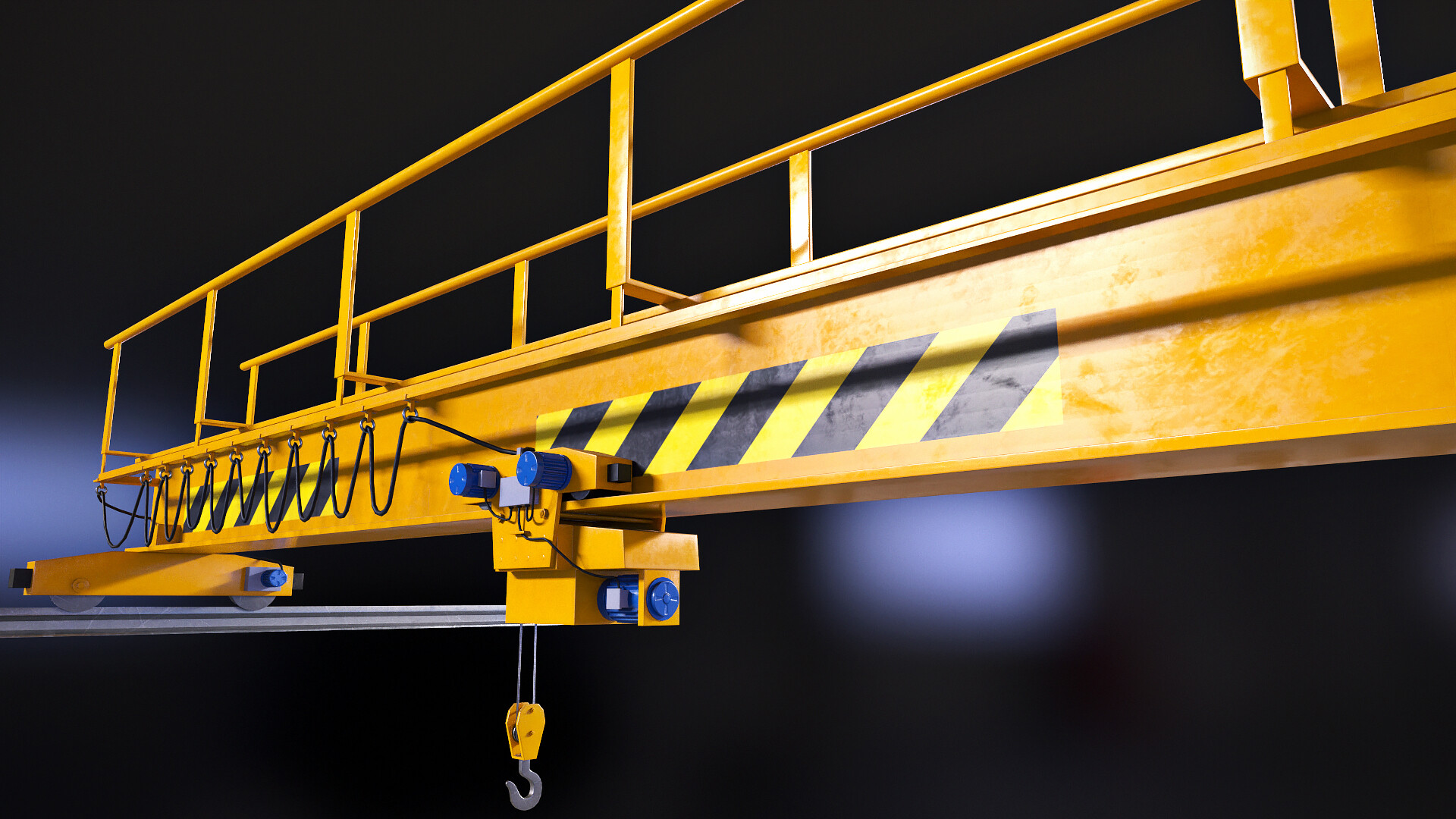 ArtStation - Overhead crane