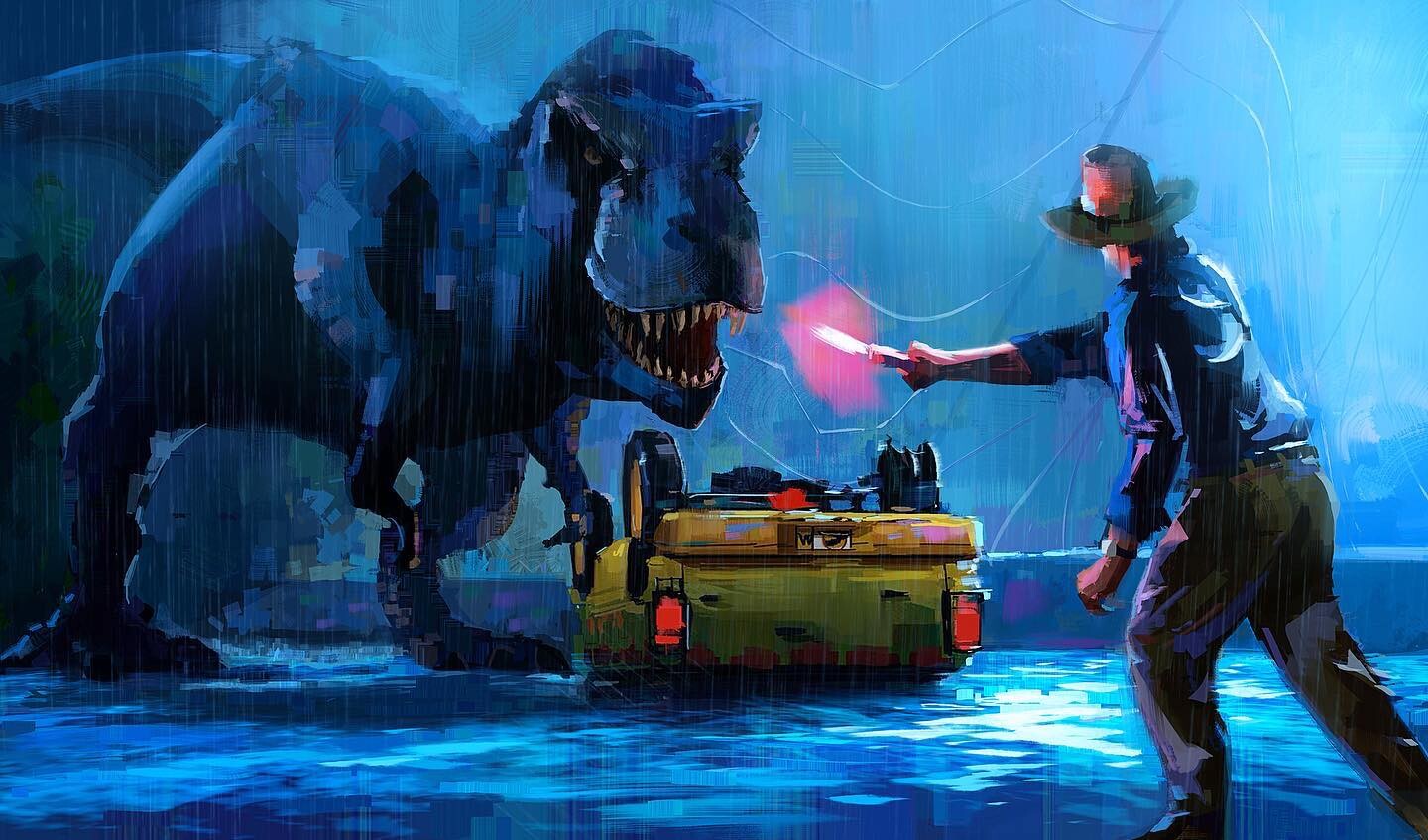 ArtStation - Jurassic Park Film Study