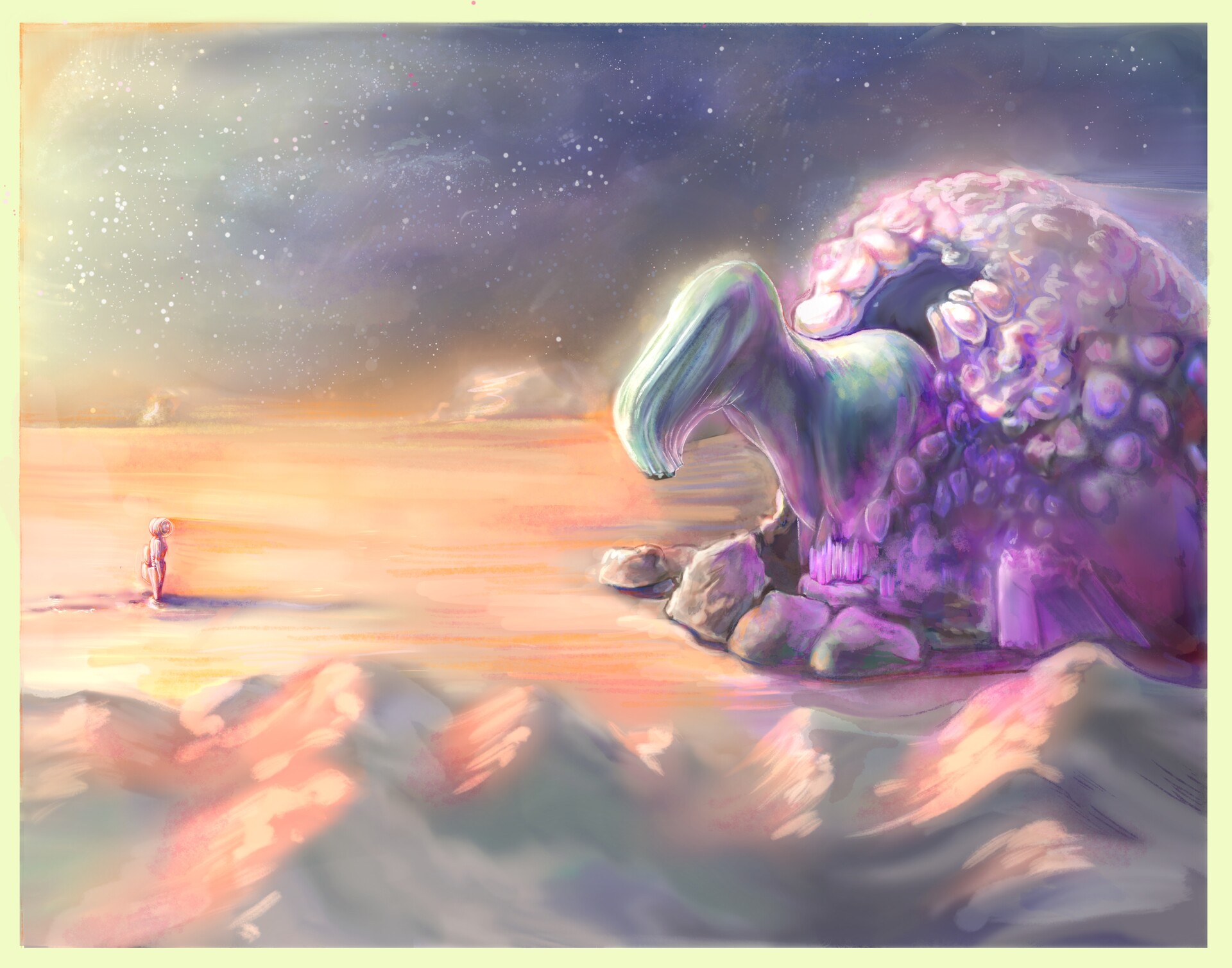 ArtStation - Crystal Keeper - 2021