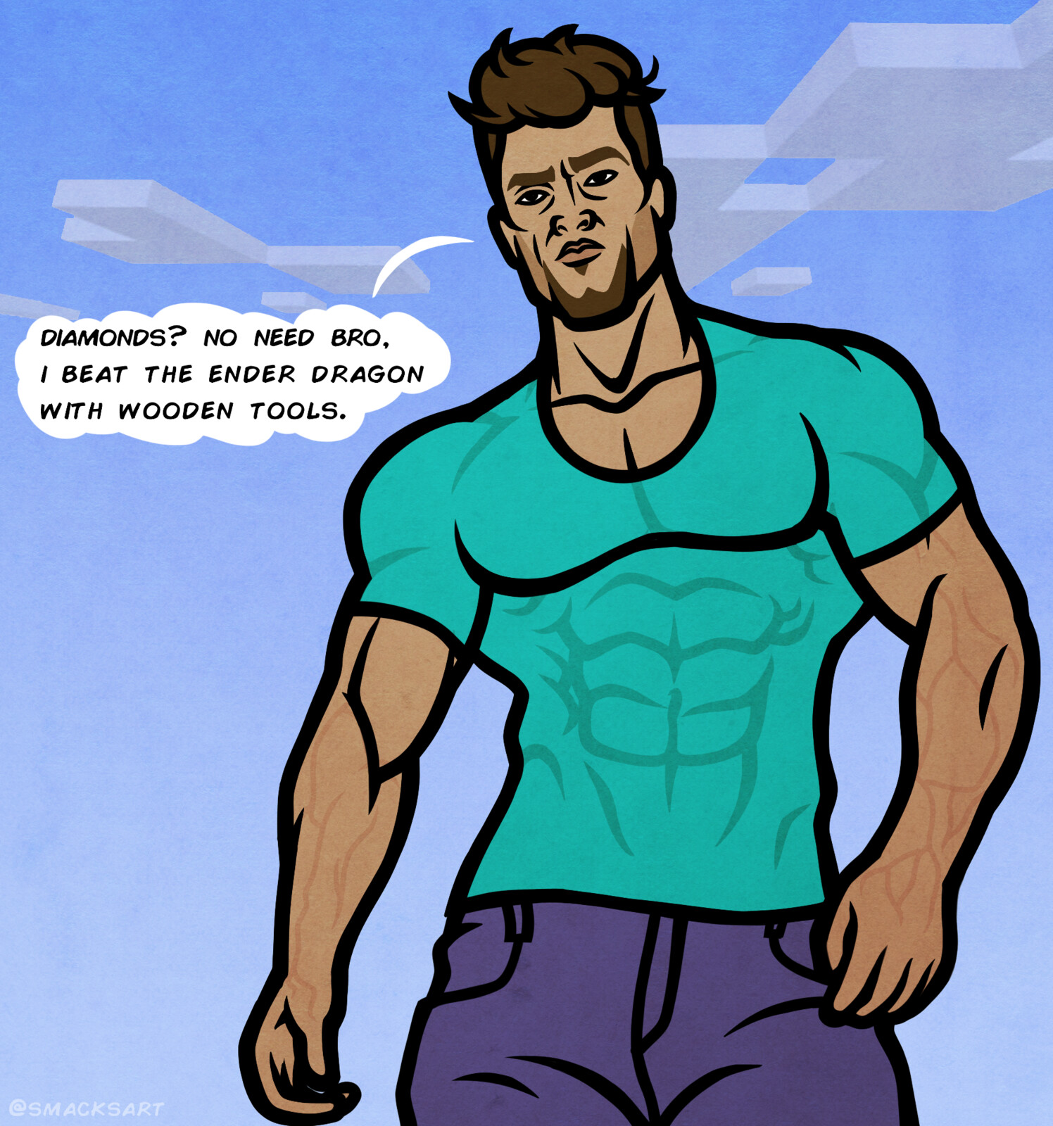 Smack's Art - Gigachad Steve