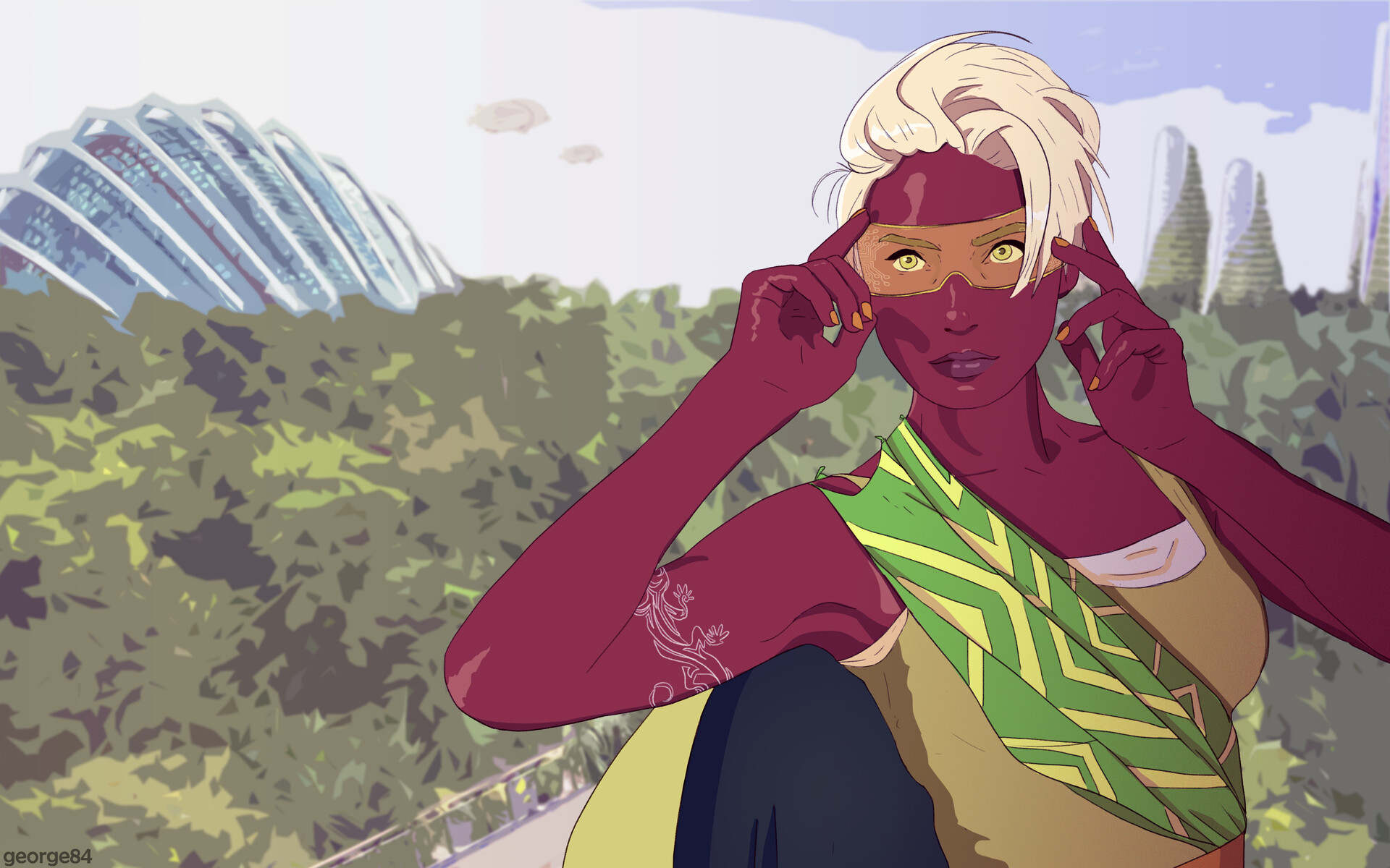 ArtStation - Solarpunk Scout