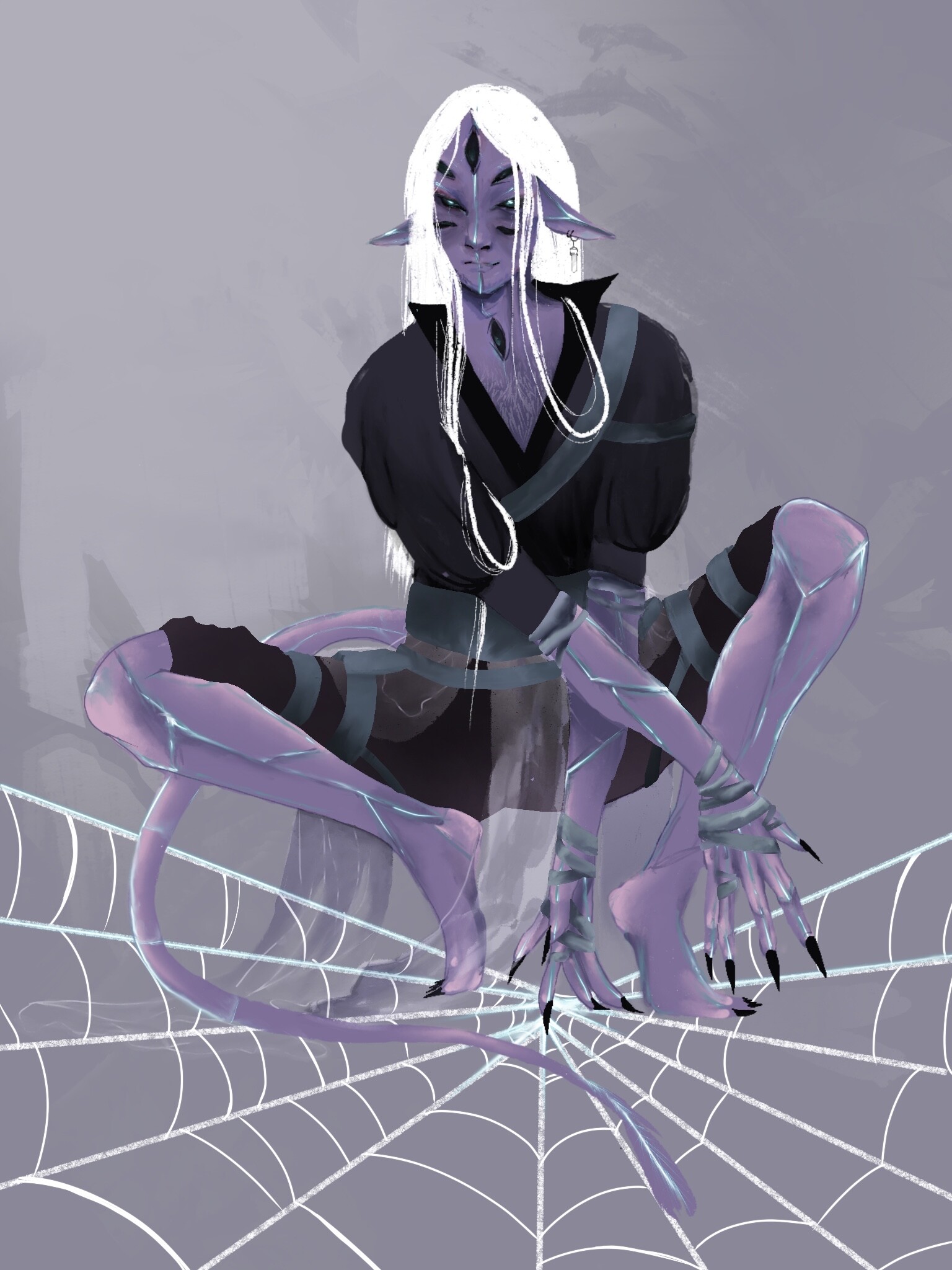 ArtStation - Character concept - Sci-fi spider hybrid