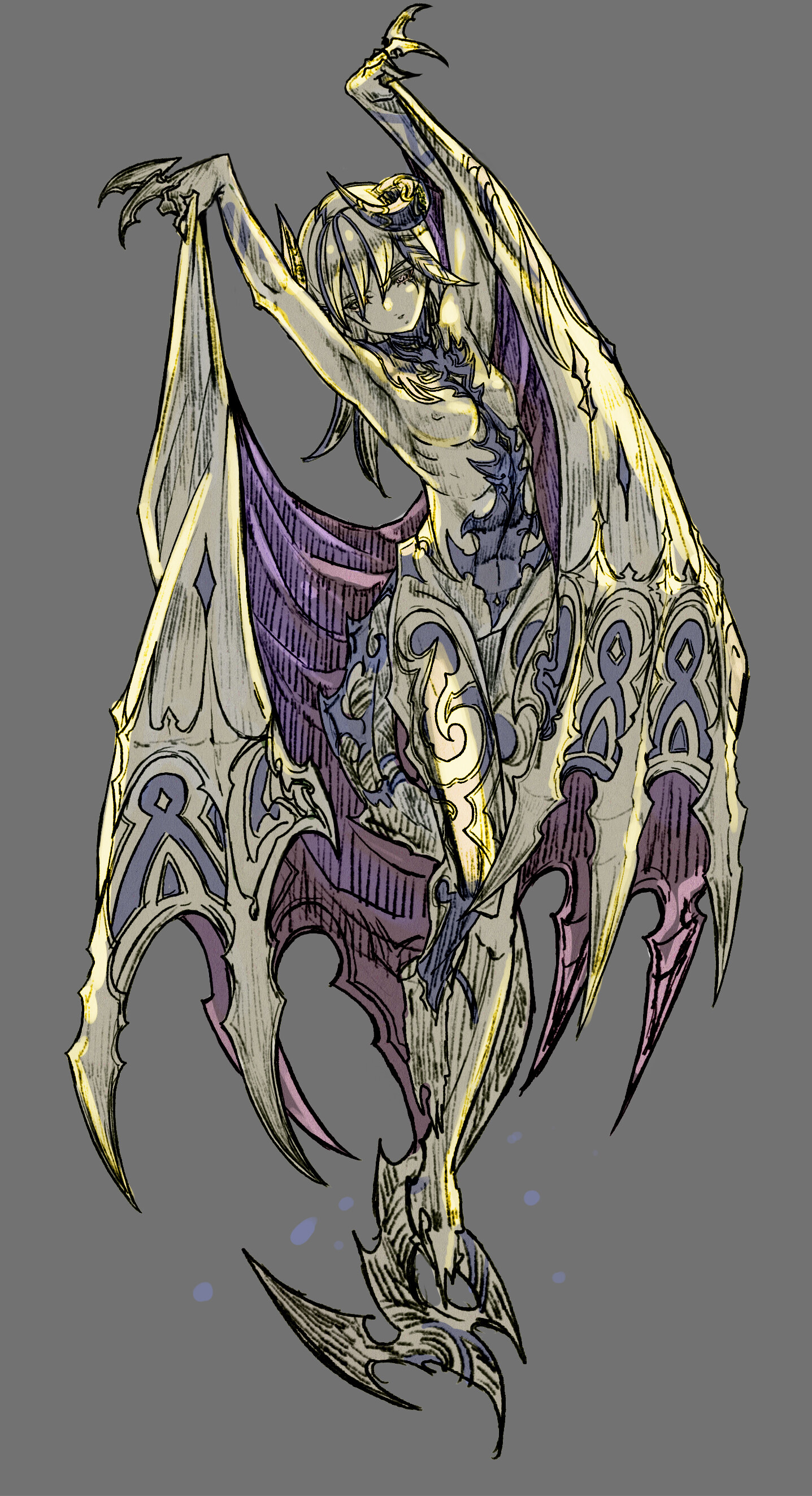 ArtStation - horned girl 23