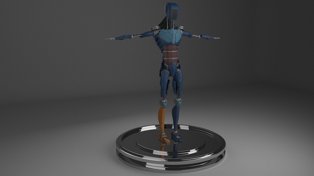 ArtStation - 3D Robot Character