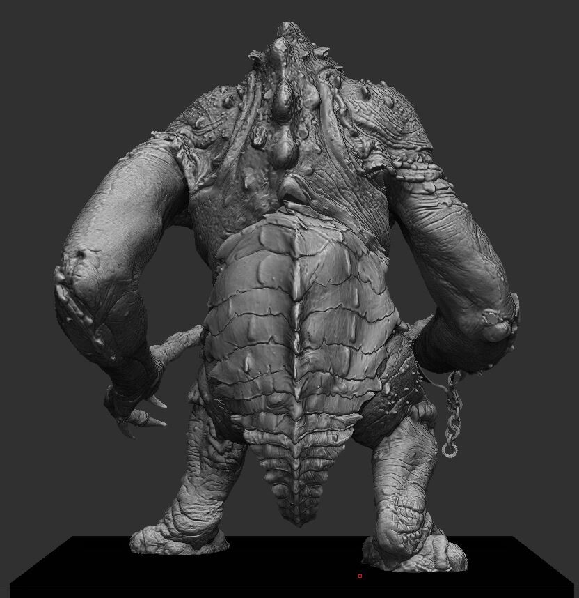 Gordon Tarpley - Regal Robot Rancor Puppet Replica Statue