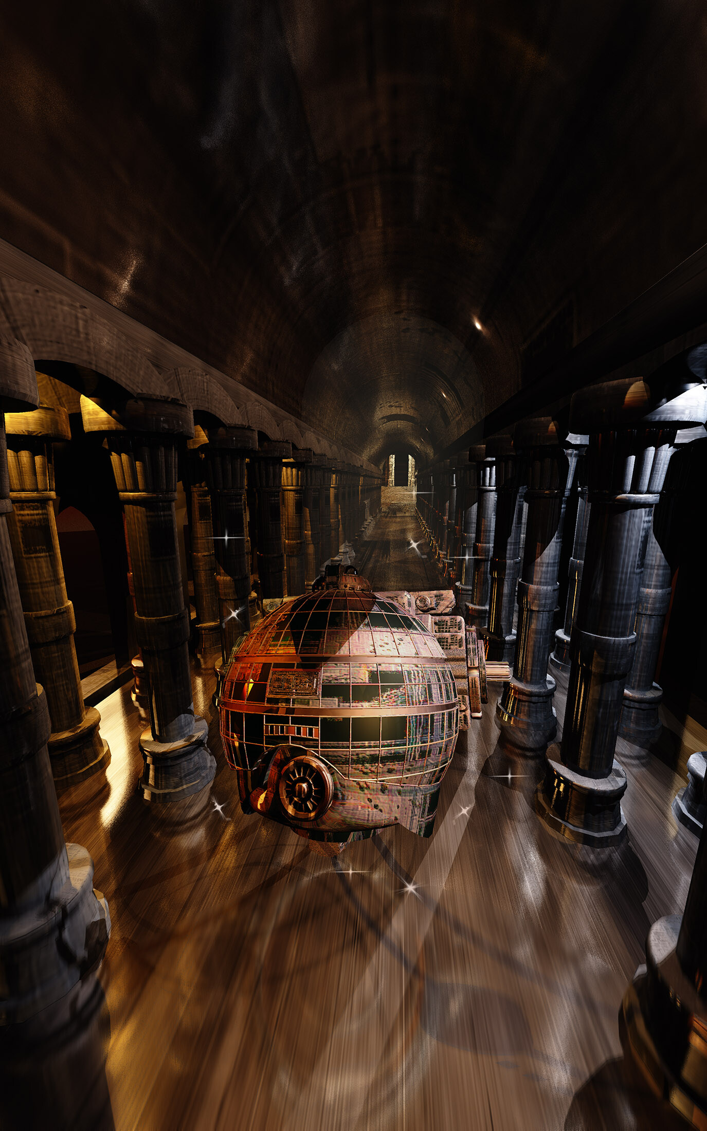 ArtStation - Exploring History by Time Capsule.