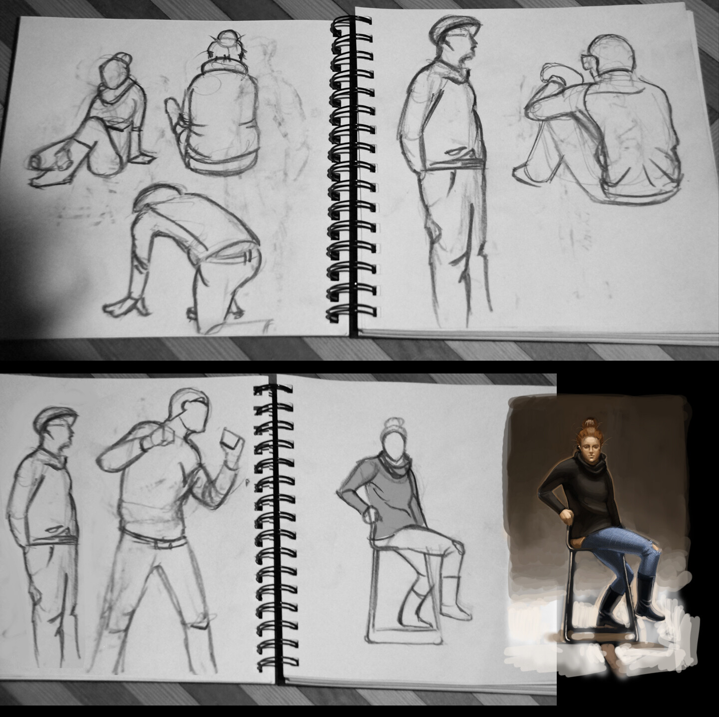 ArtStation - Fast gesture drawing