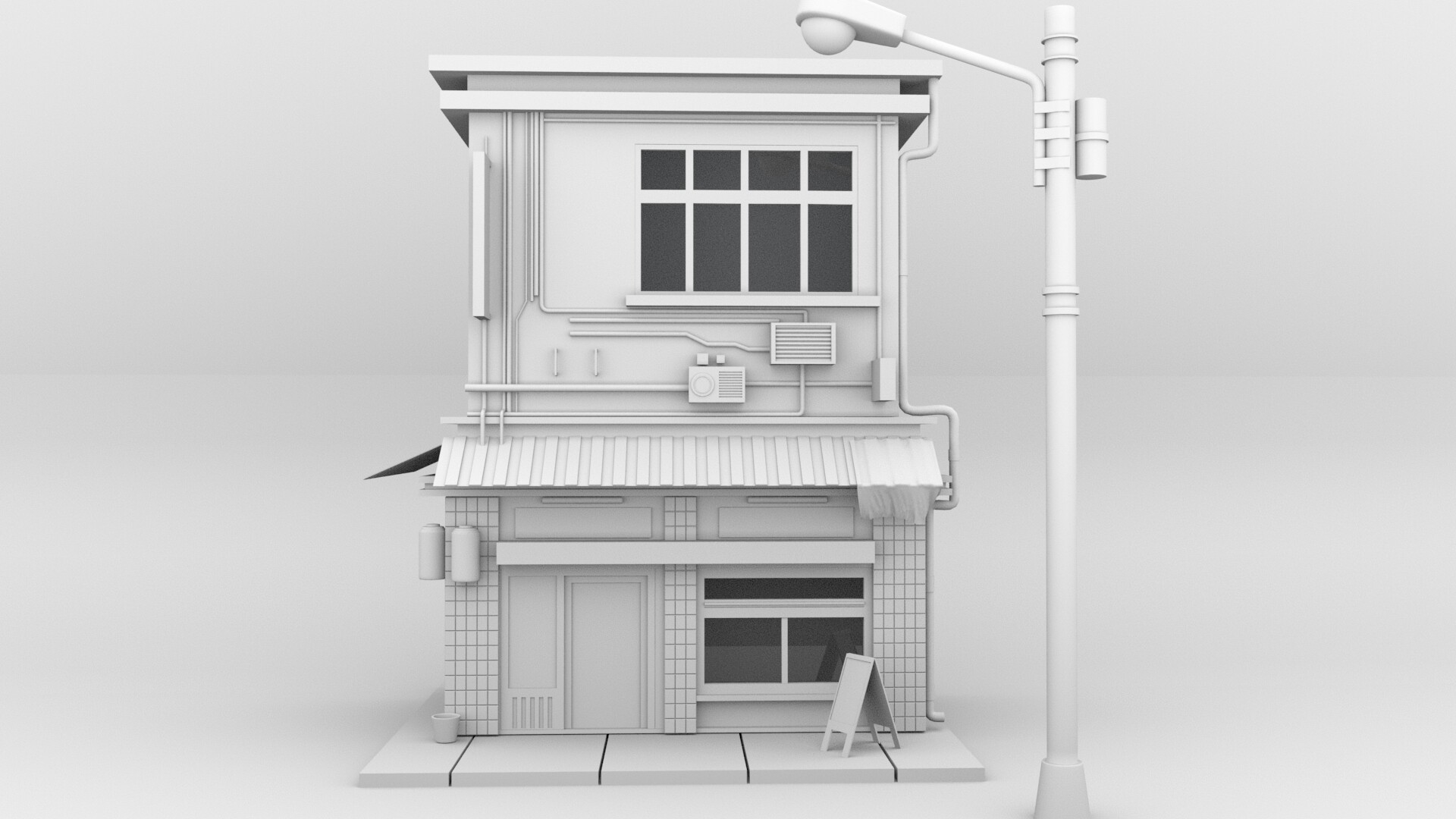 ArtStation Simple House Structure artstation-simple-house-structure