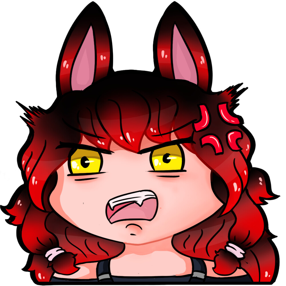 ArtStation - Vtuber Dawn (emote)