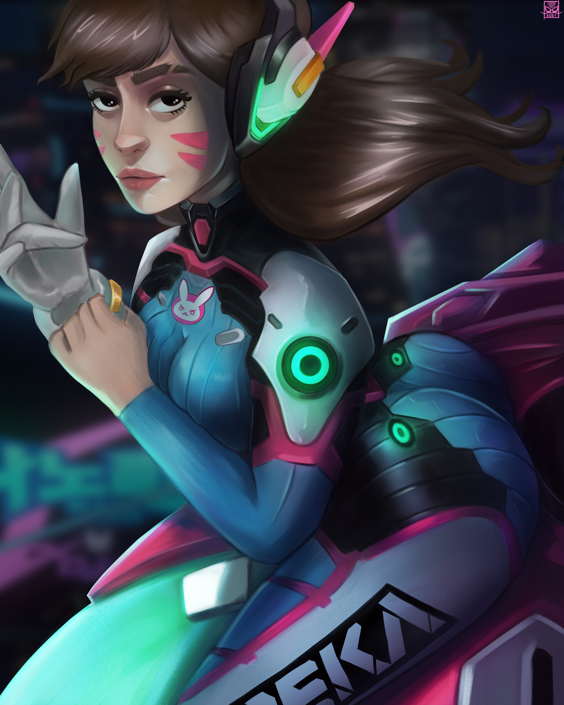 ArtStation - The Mecha Girl