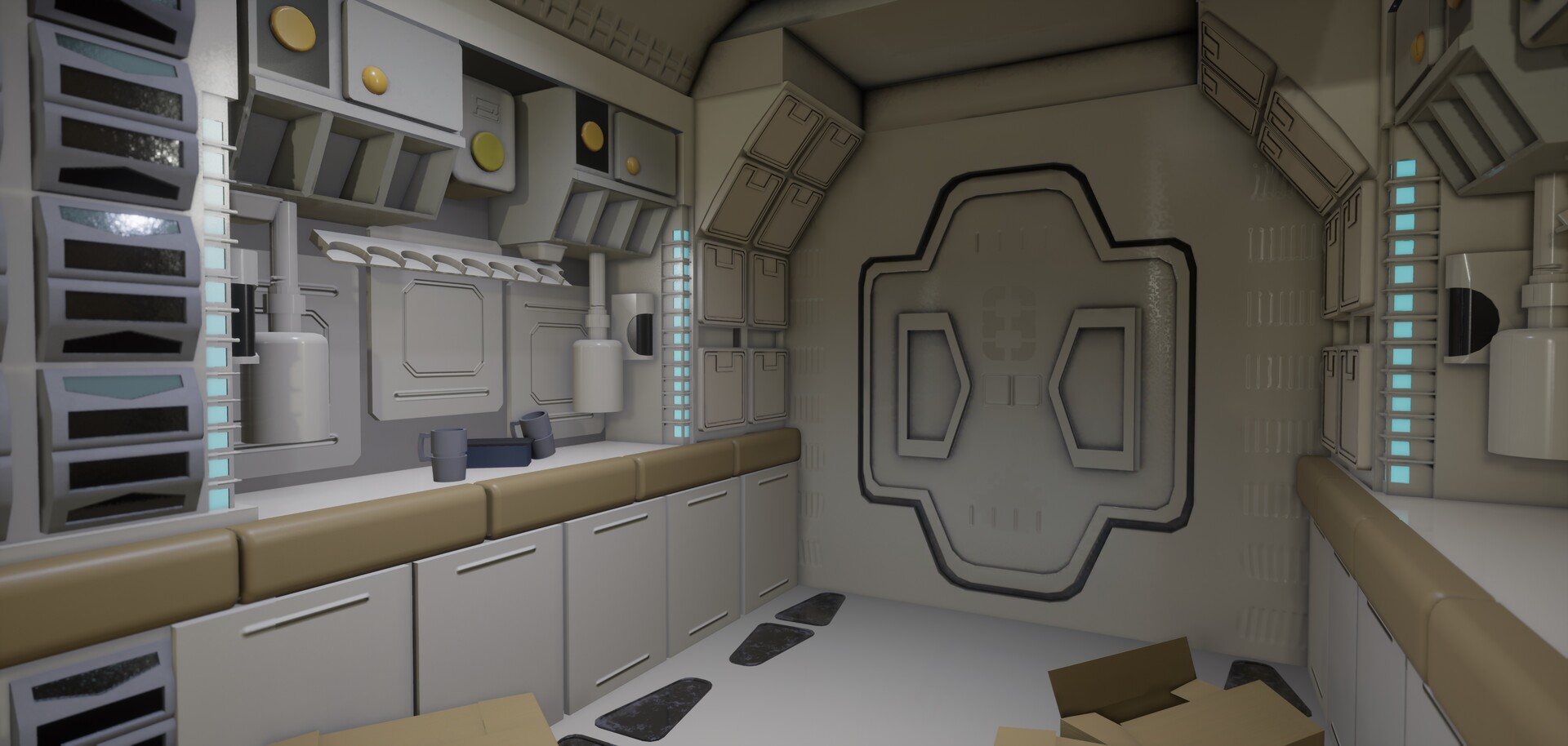 ArtStation - Alien isolation environment art