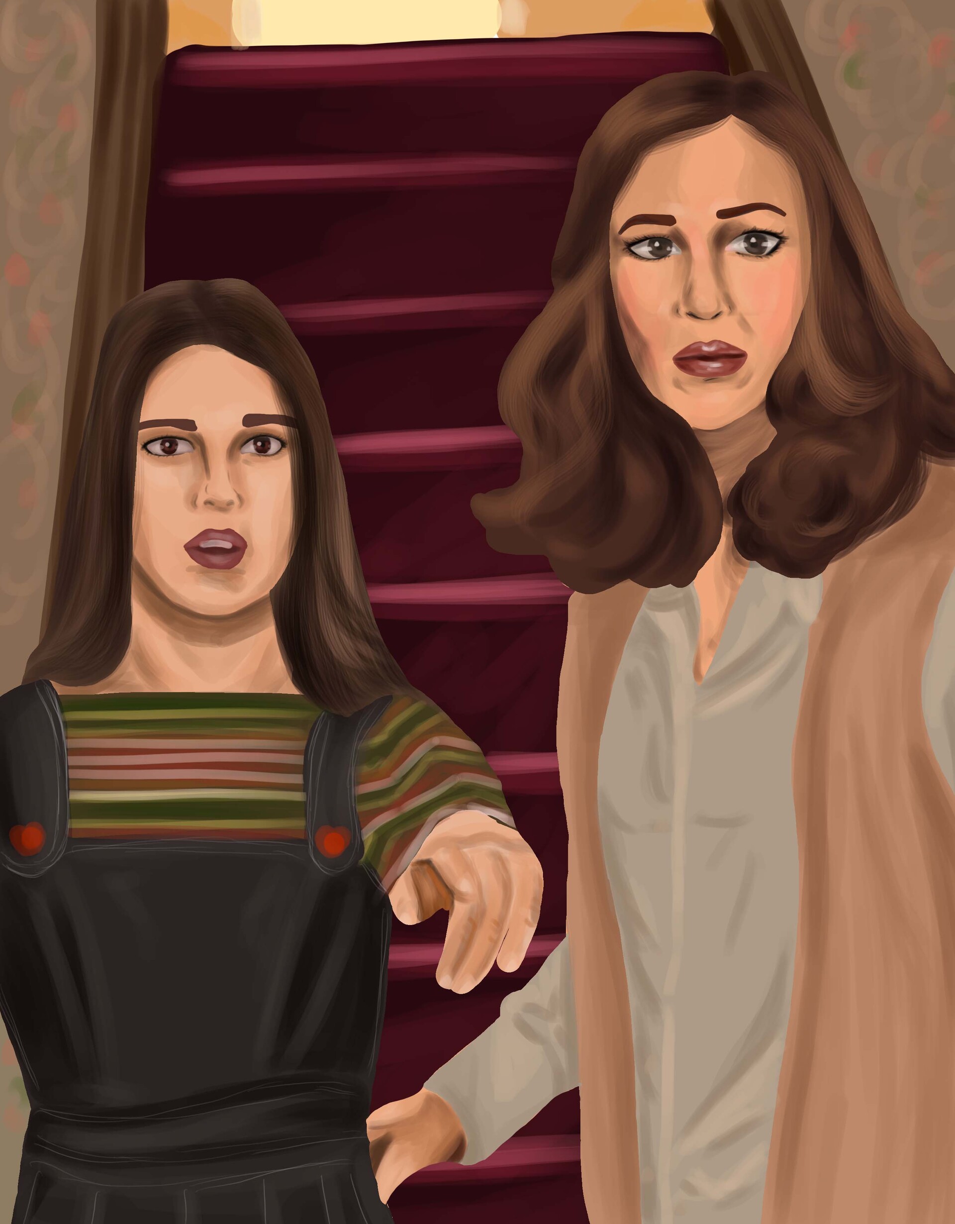 ArtStation - The conjuring 2 fan art