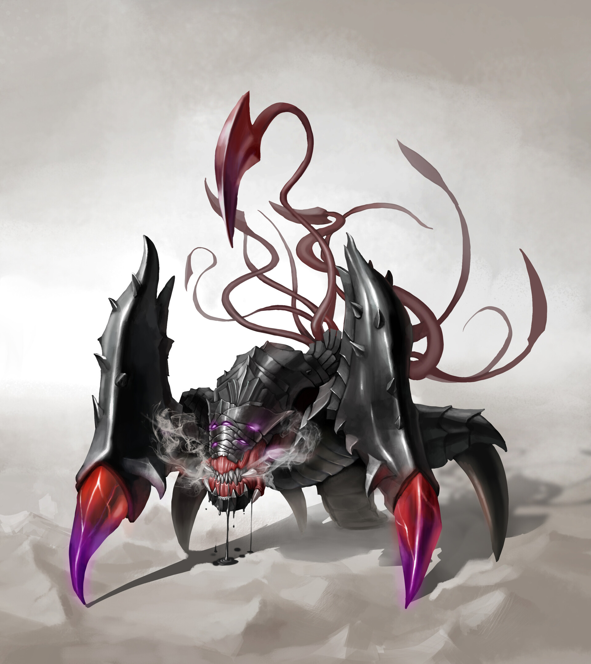ArtStation - Monster concept : devil's crab