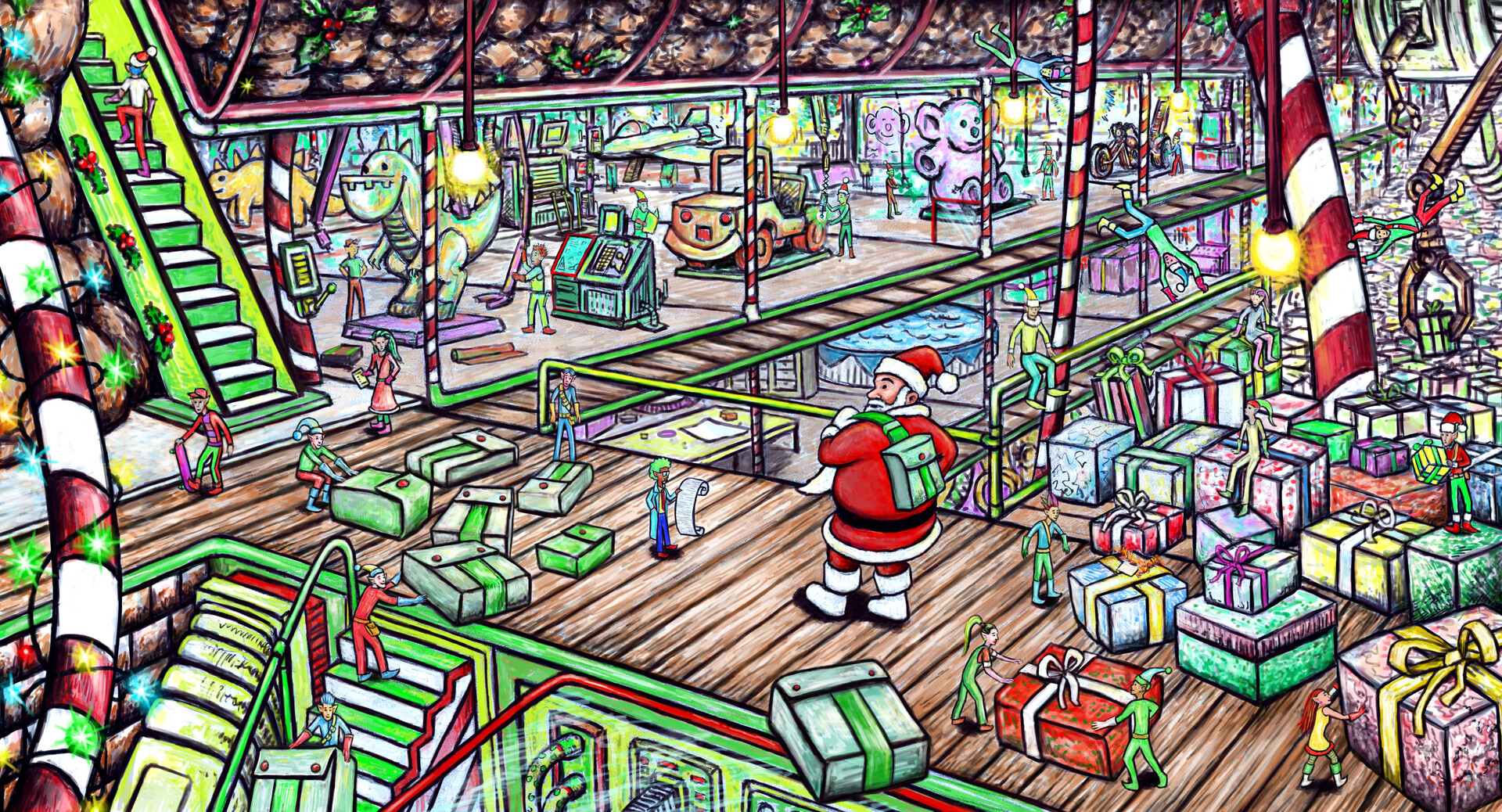 ArtStation - Santa one