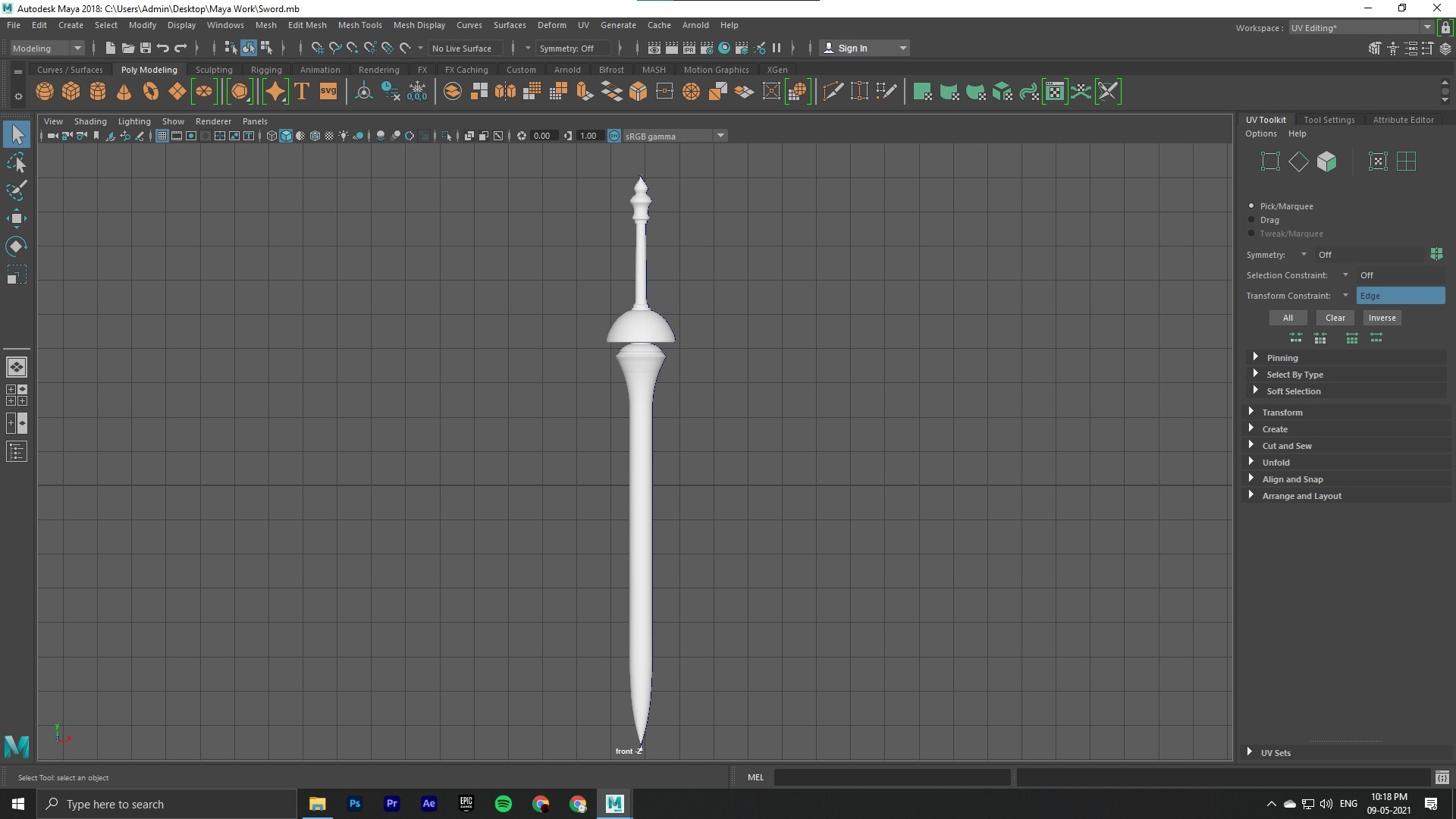 ArtStation - Sword 3D Model