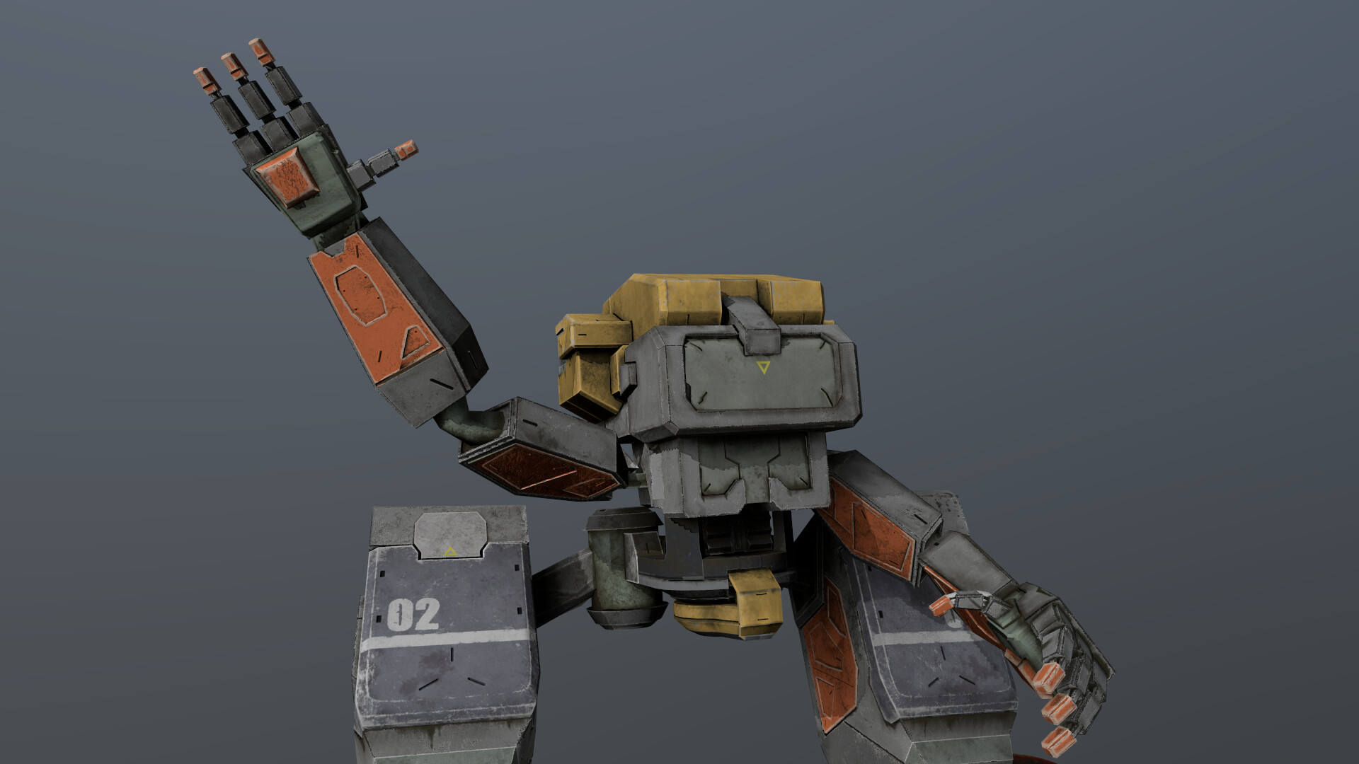 ArtStation - Industrial service robot