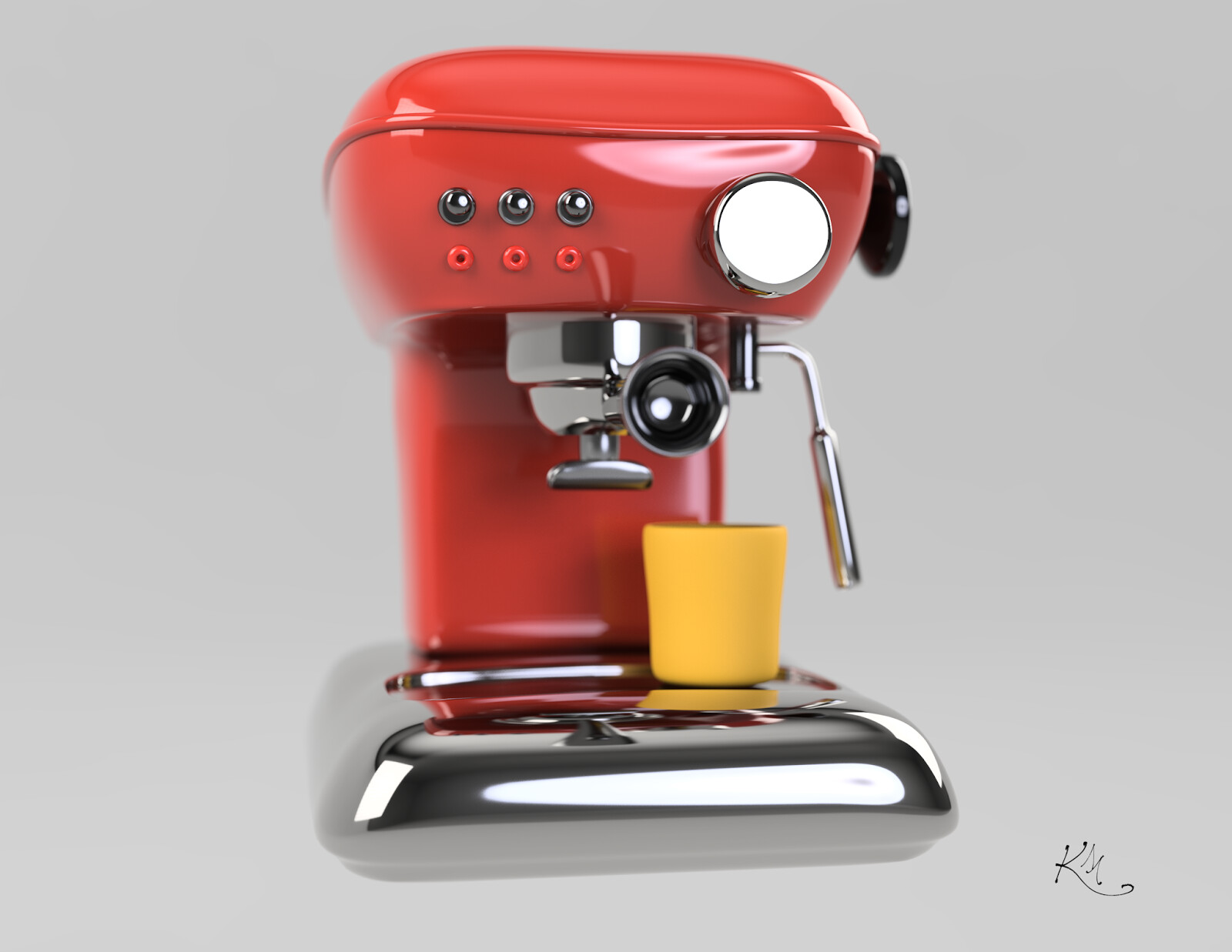 ArtStation - Retro coffee express